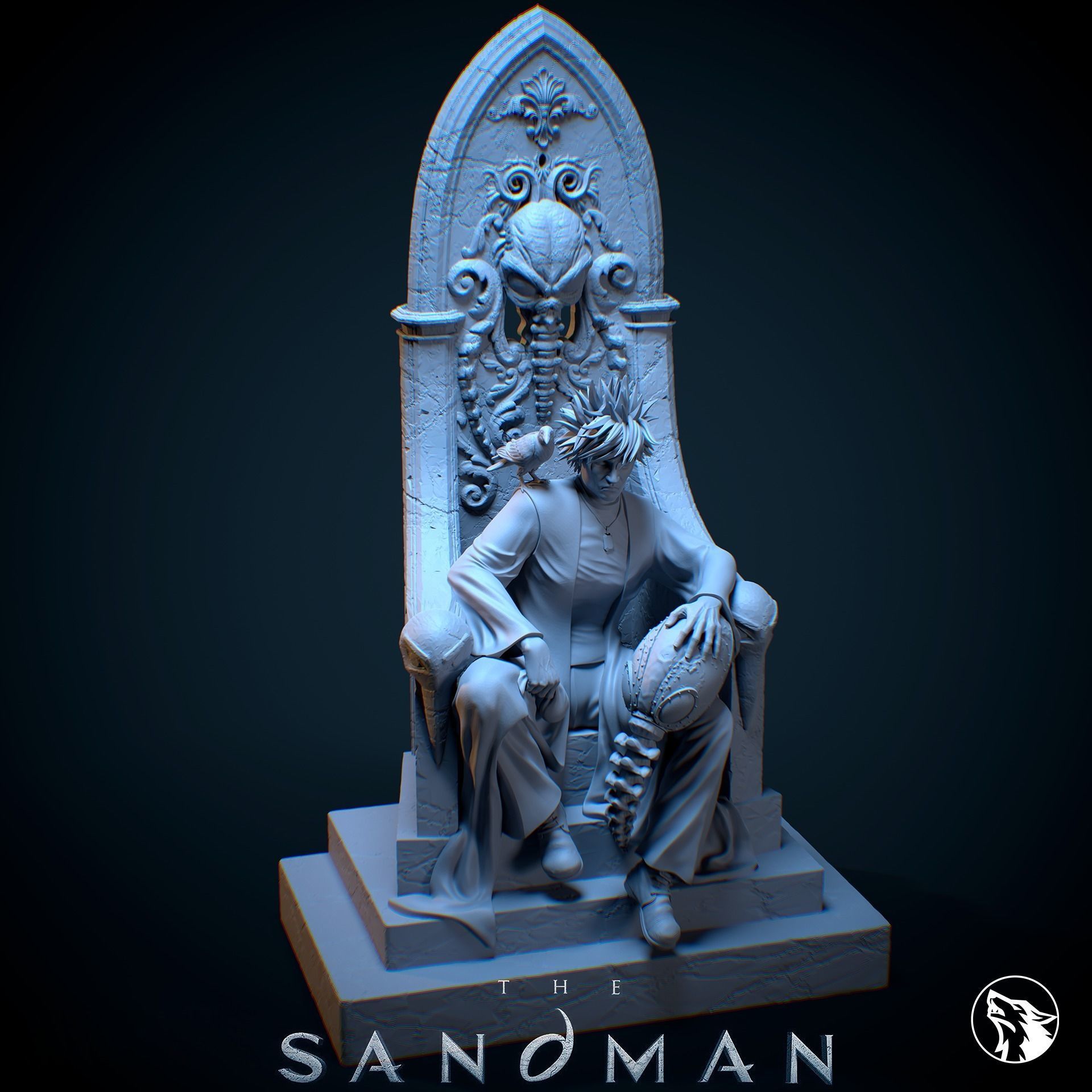 Sandman fanart 3D model 3D printable | CGTrader
