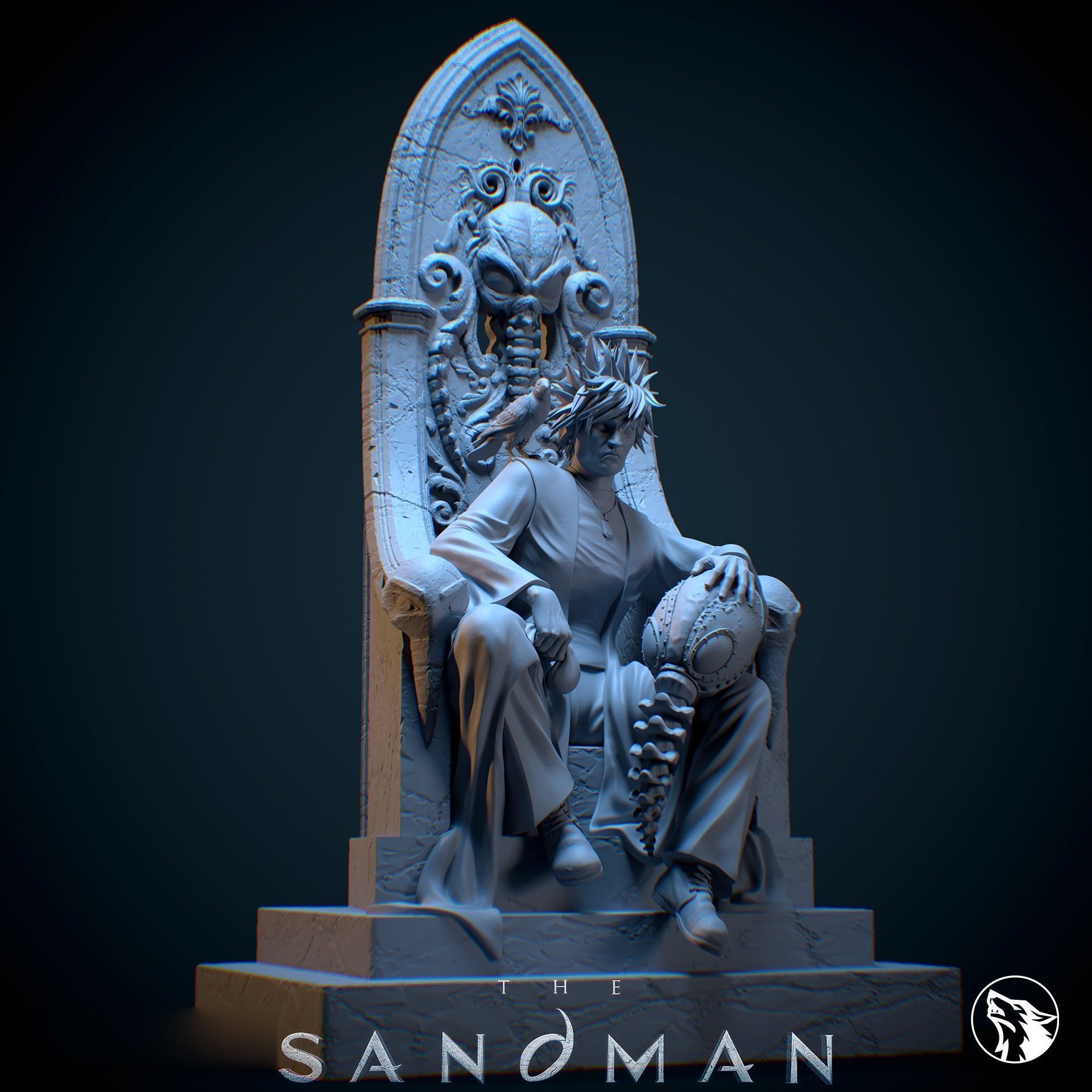 Sandman fanart 3D model 3D printable | CGTrader