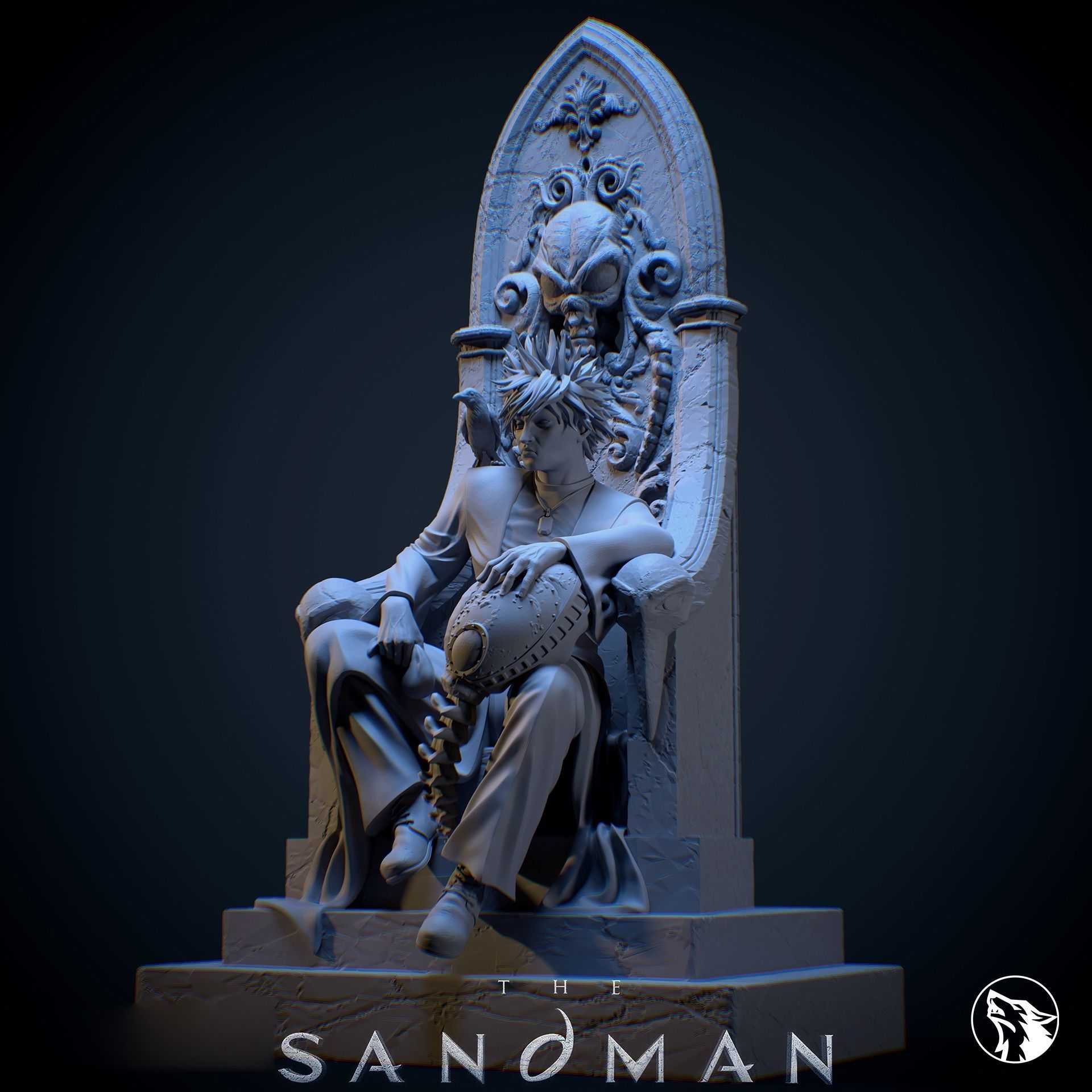 Sandman fanart 3D model 3D printable | CGTrader