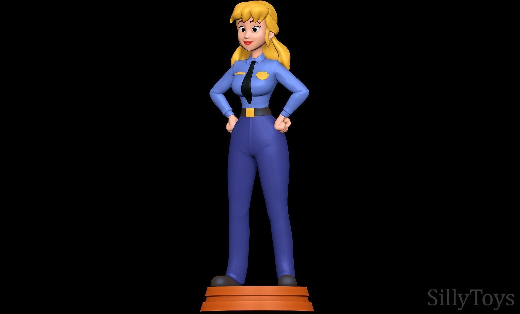 Miranda Wright - Bonkers 3D model 3D printable | CGTrader