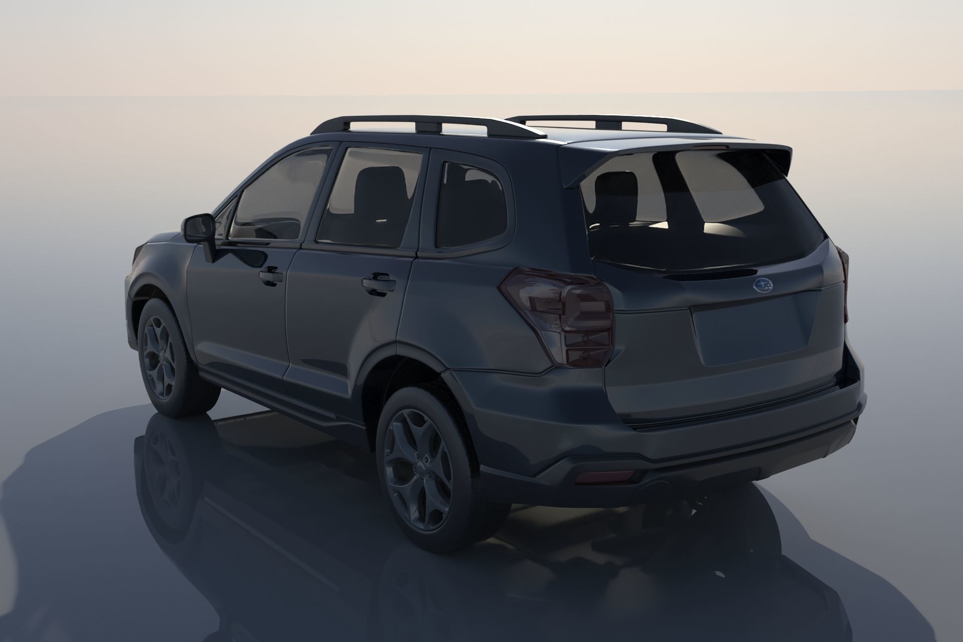 Subaru Forester 2017 2 0 XT 3D model 3D printable | CGTrader
