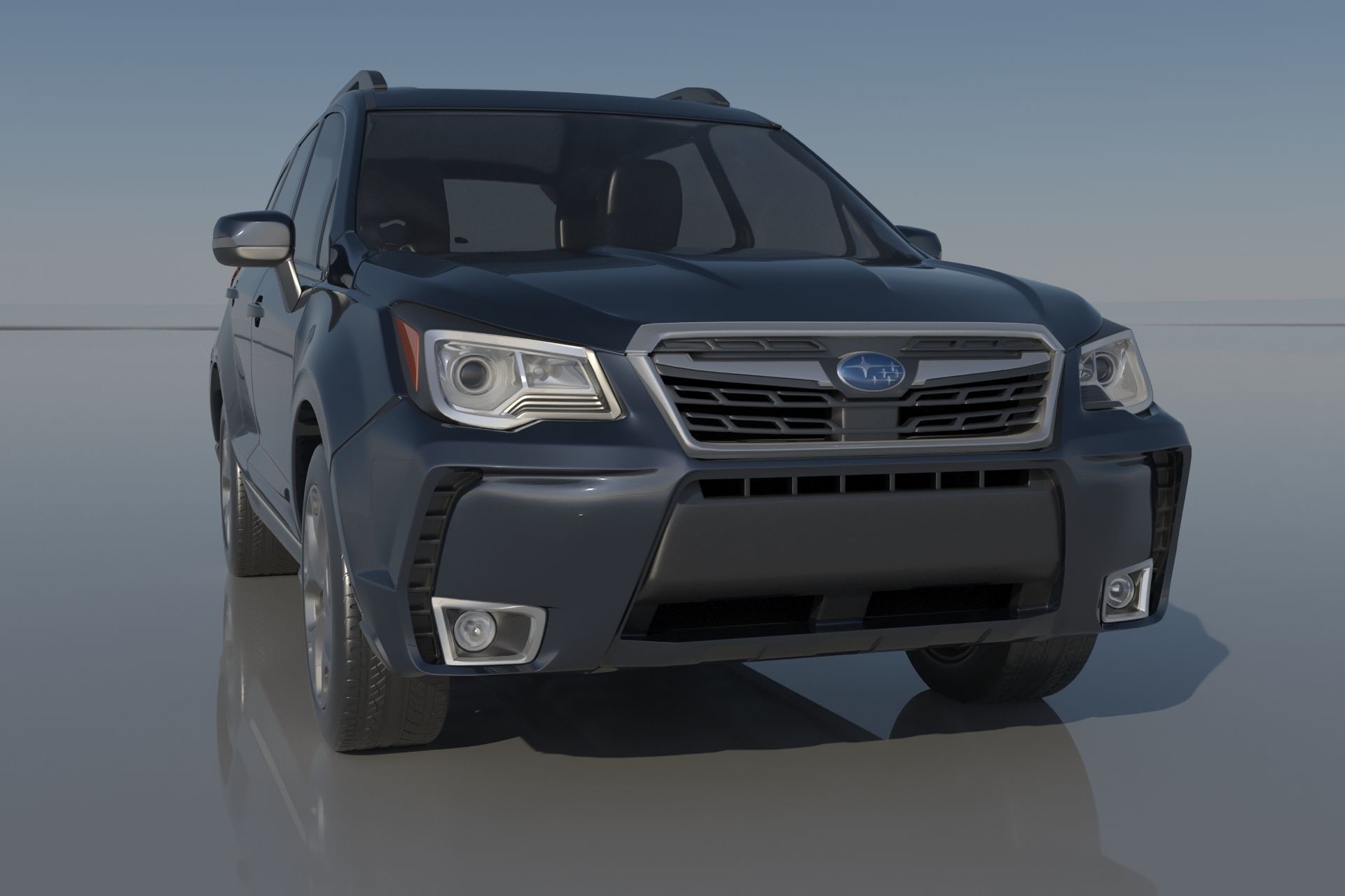 Subaru Forester 2017 2 0 XT 3D model 3D printable | CGTrader