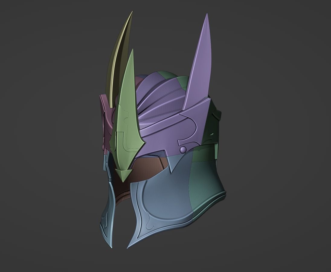 Overlord Helmet 3D model 3D printable | CGTrader