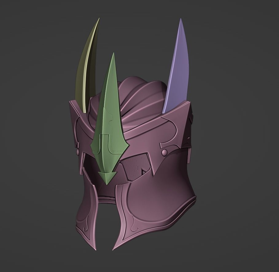 Overlord Helmet 3D model 3D printable | CGTrader