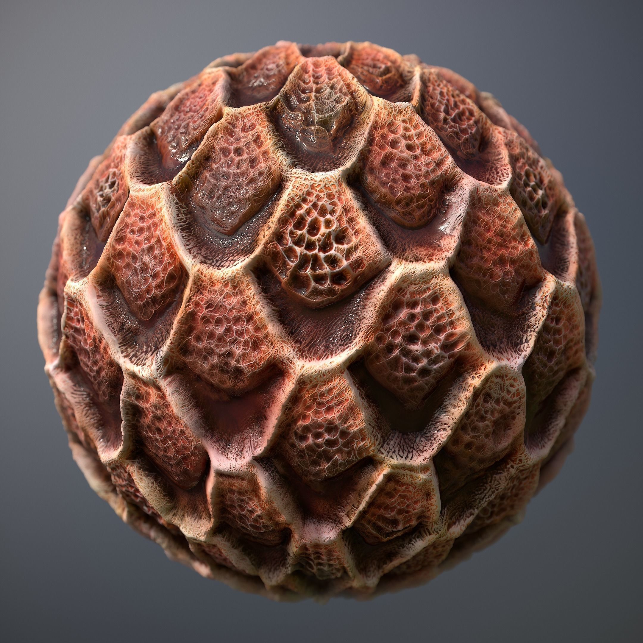 Material Skin Alien 9 Seamless PBR Texture Texture | CGTrader