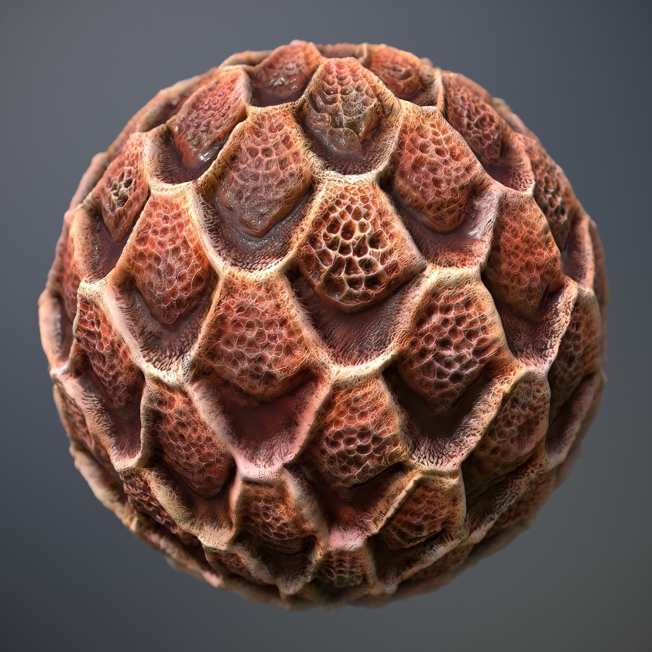 Material Skin Alien 9 Seamless PBR Texture Texture | CGTrader