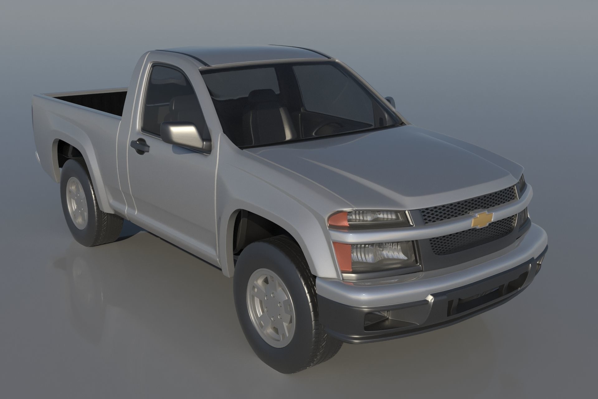 Chevrolet Colorado 2005 Regular Cab 3D model 3D printable | CGTrader