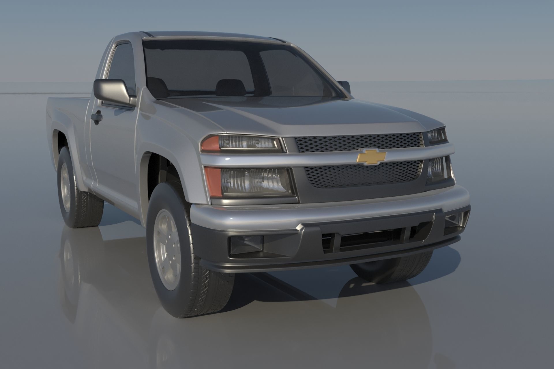 Chevrolet Colorado 2005 Regular Cab 3D model 3D printable | CGTrader