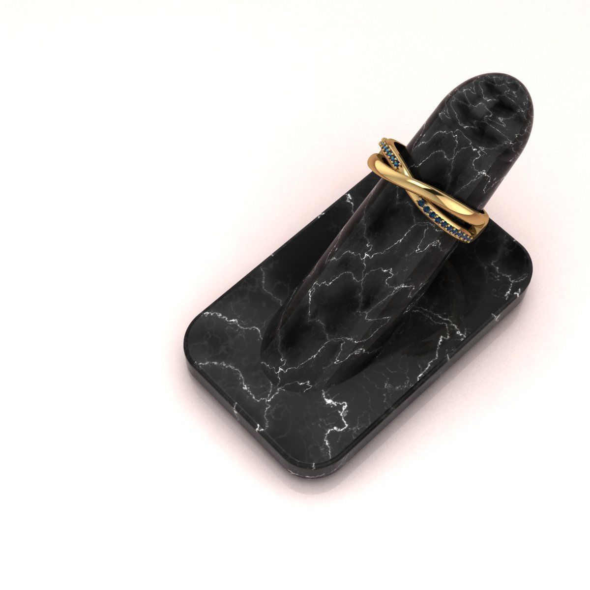 Flow ring denign 3D model | CGTrader