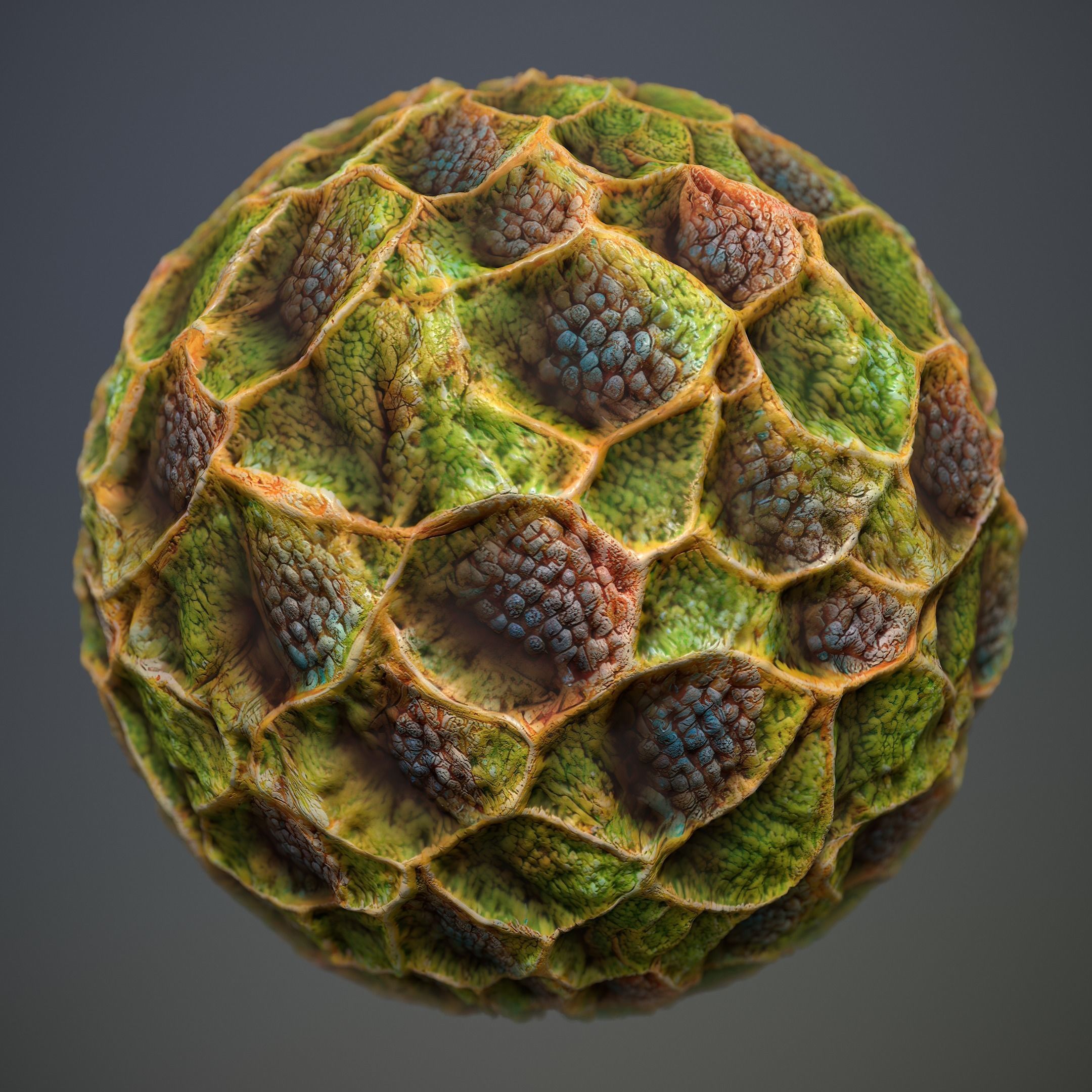 Material Skin Alien 25 Seamless PBR Texture Texture | CGTrader
