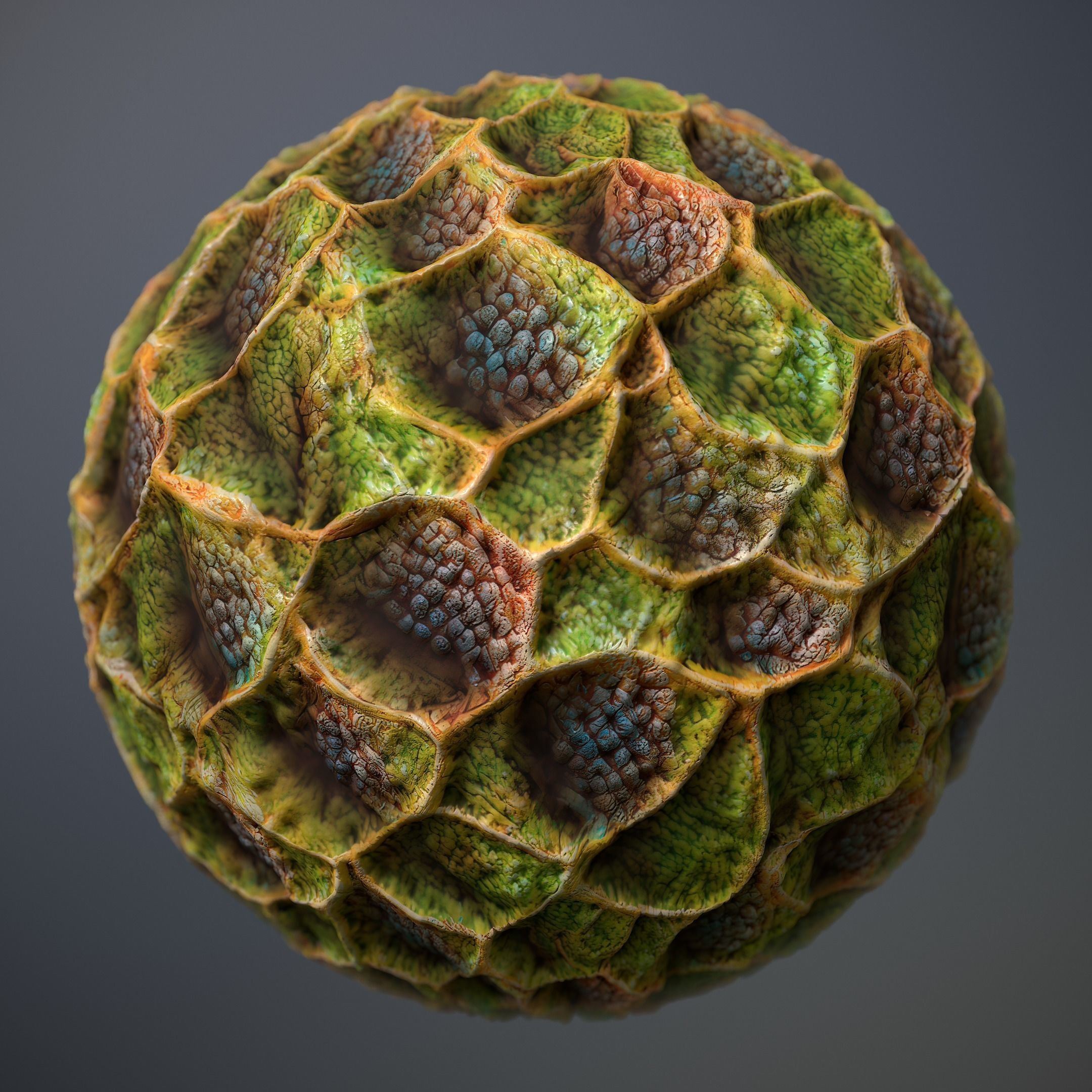 Material Skin Alien 25 Seamless PBR Texture Texture | CGTrader