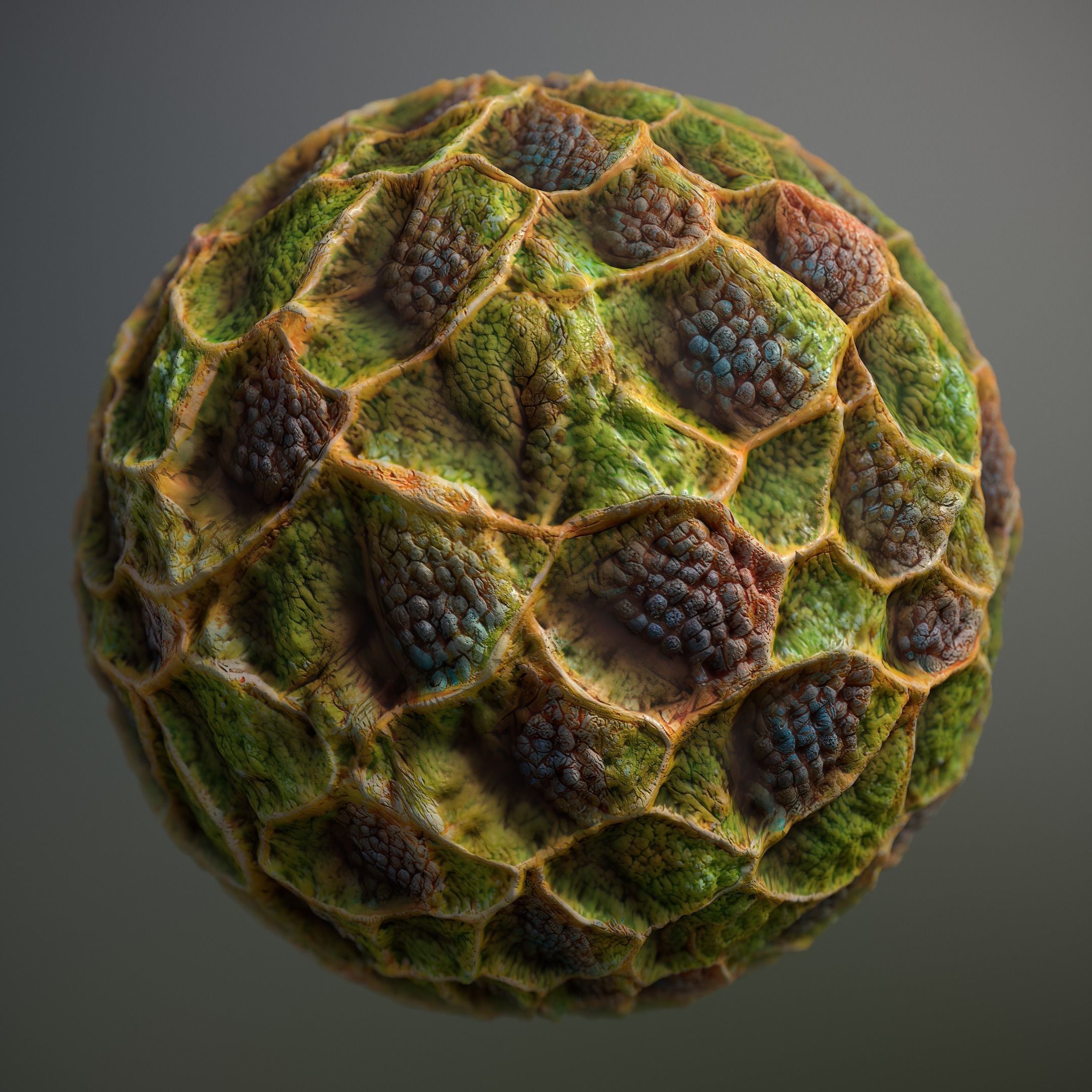 Material Skin Alien 25 Seamless PBR Texture Texture | CGTrader