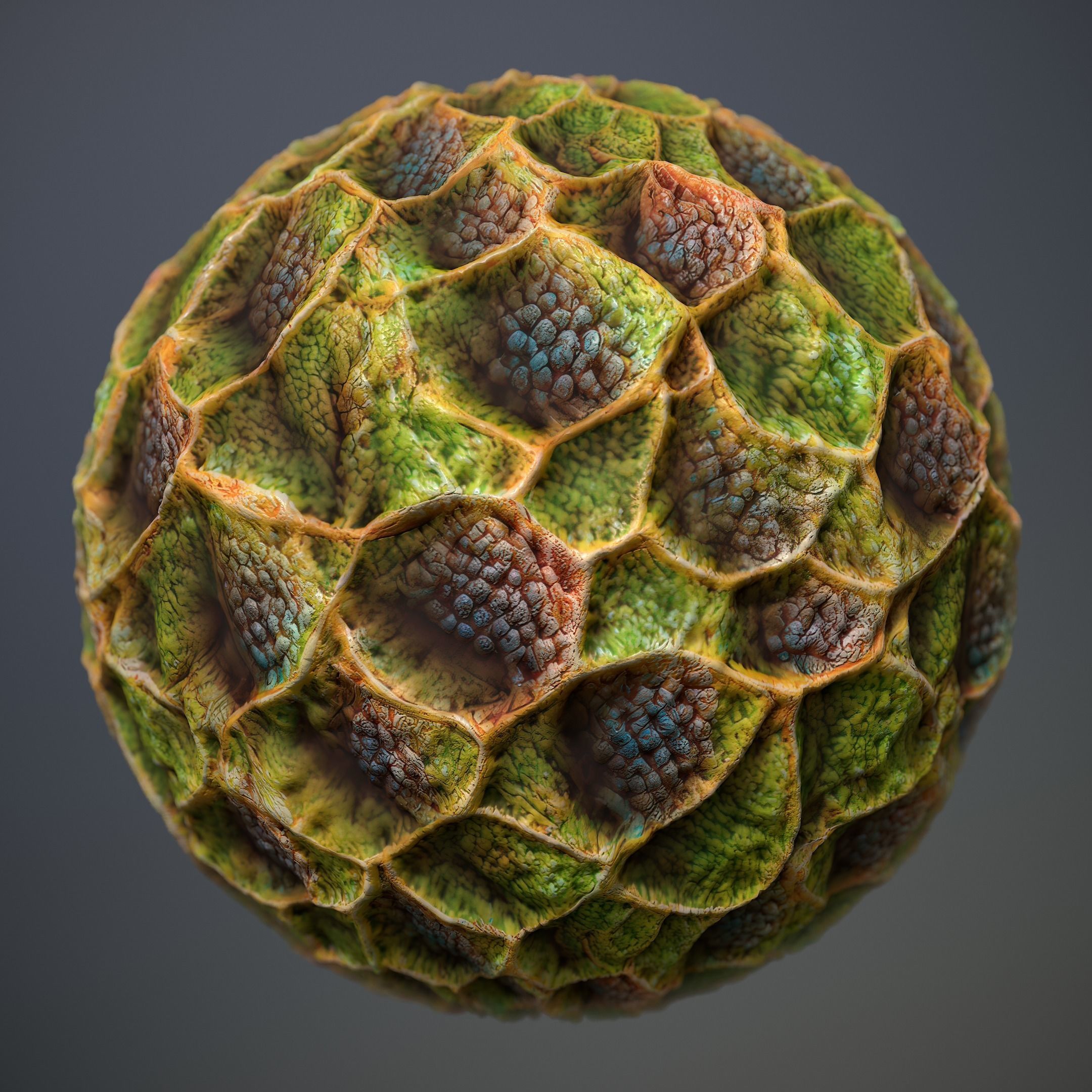 Material Skin Alien 25 Seamless PBR Texture Texture | CGTrader