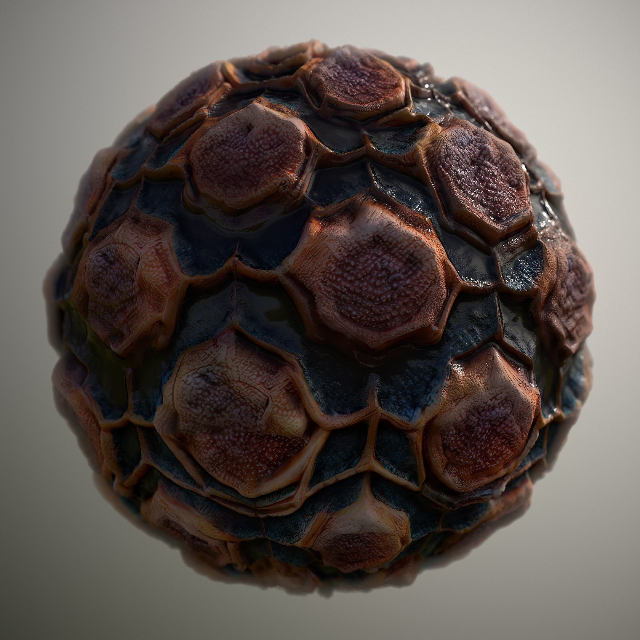 Material Skin Alien 20 Seamless PBR Texture Texture | CGTrader