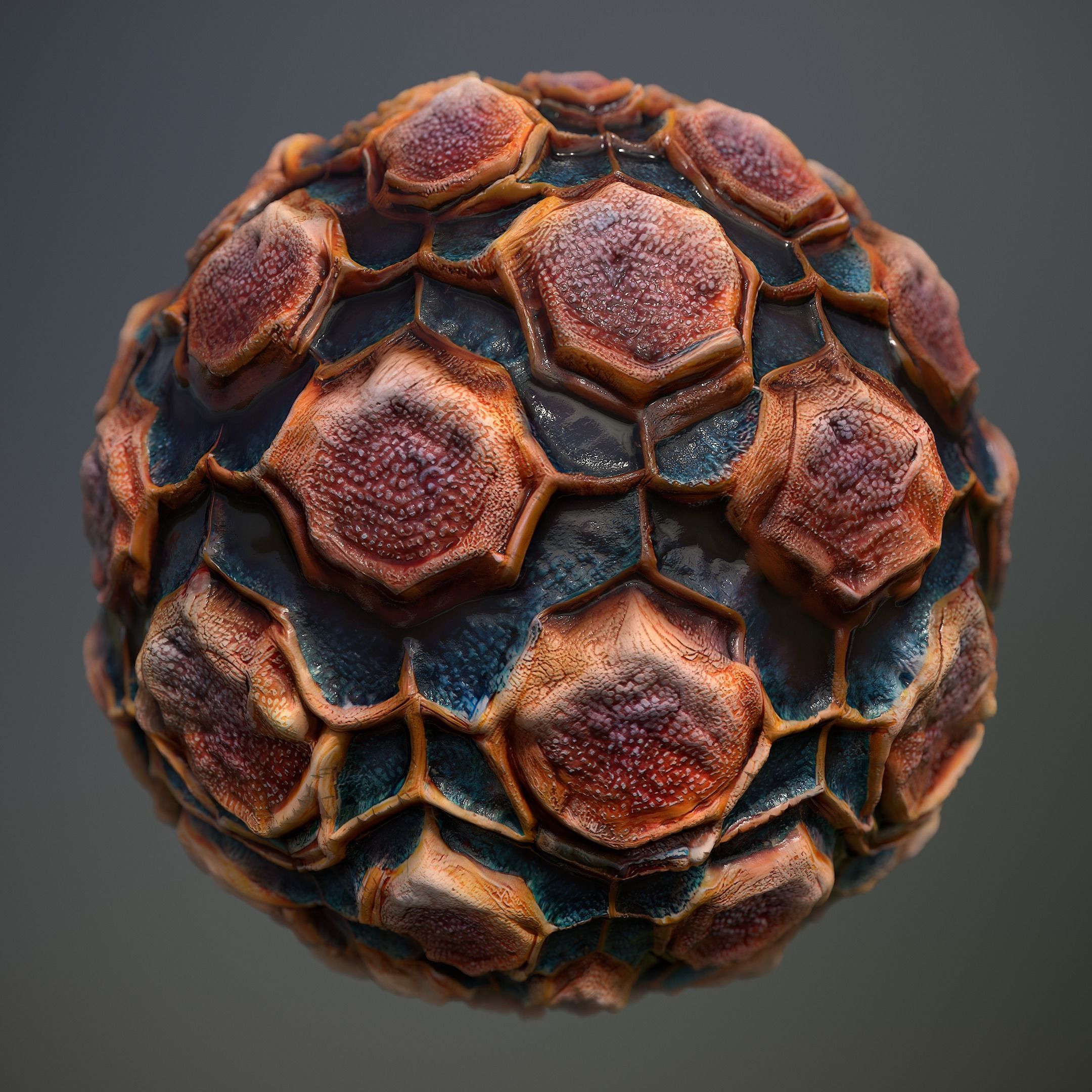 Material Skin Alien 20 Seamless PBR Texture Texture | CGTrader