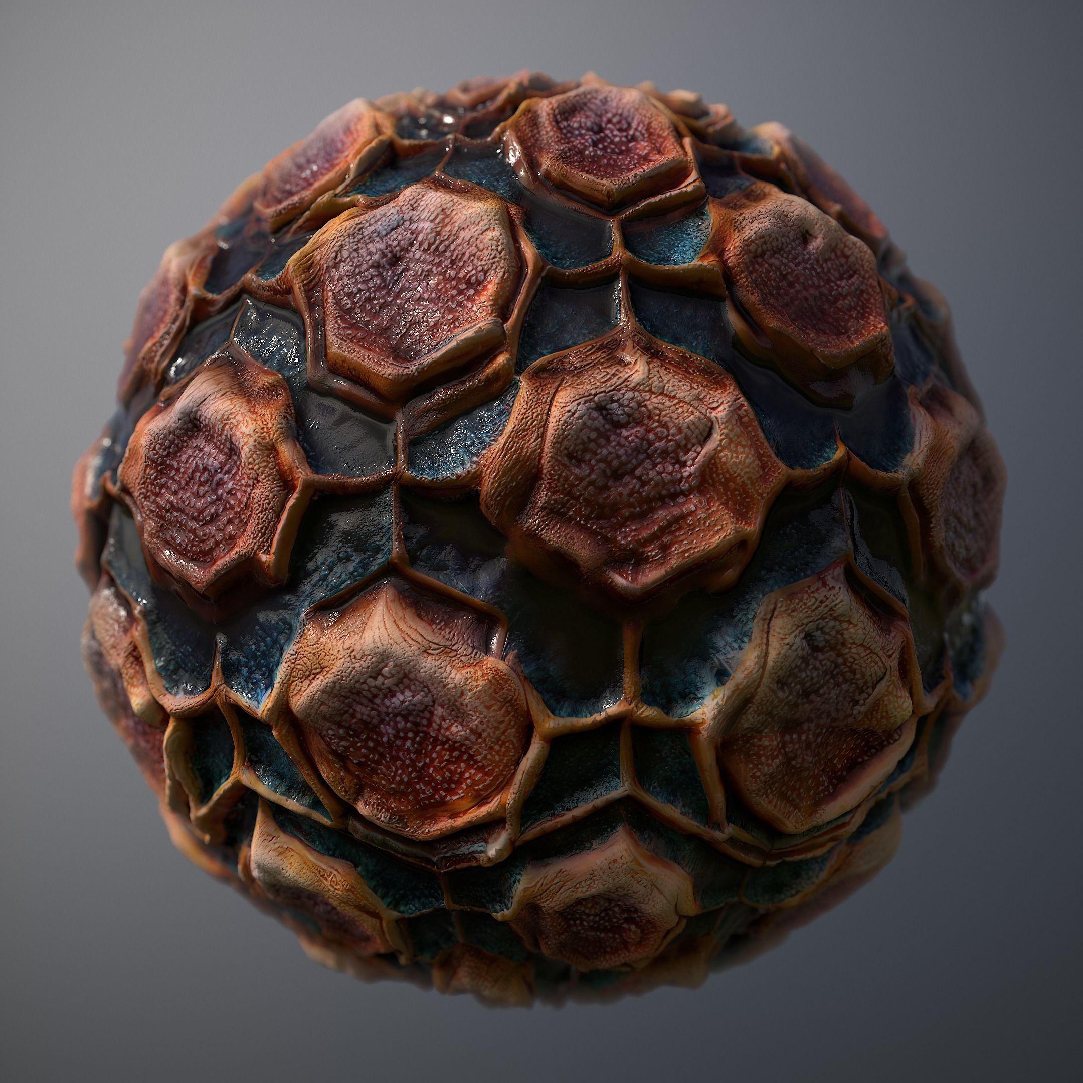 Material Skin Alien 20 Seamless PBR Texture Texture | CGTrader