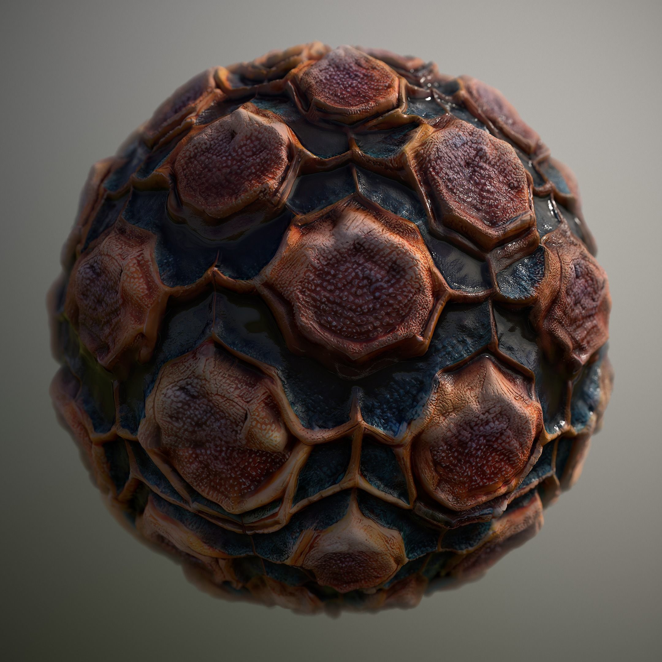 Material Skin Alien 20 Seamless PBR Texture Texture | CGTrader