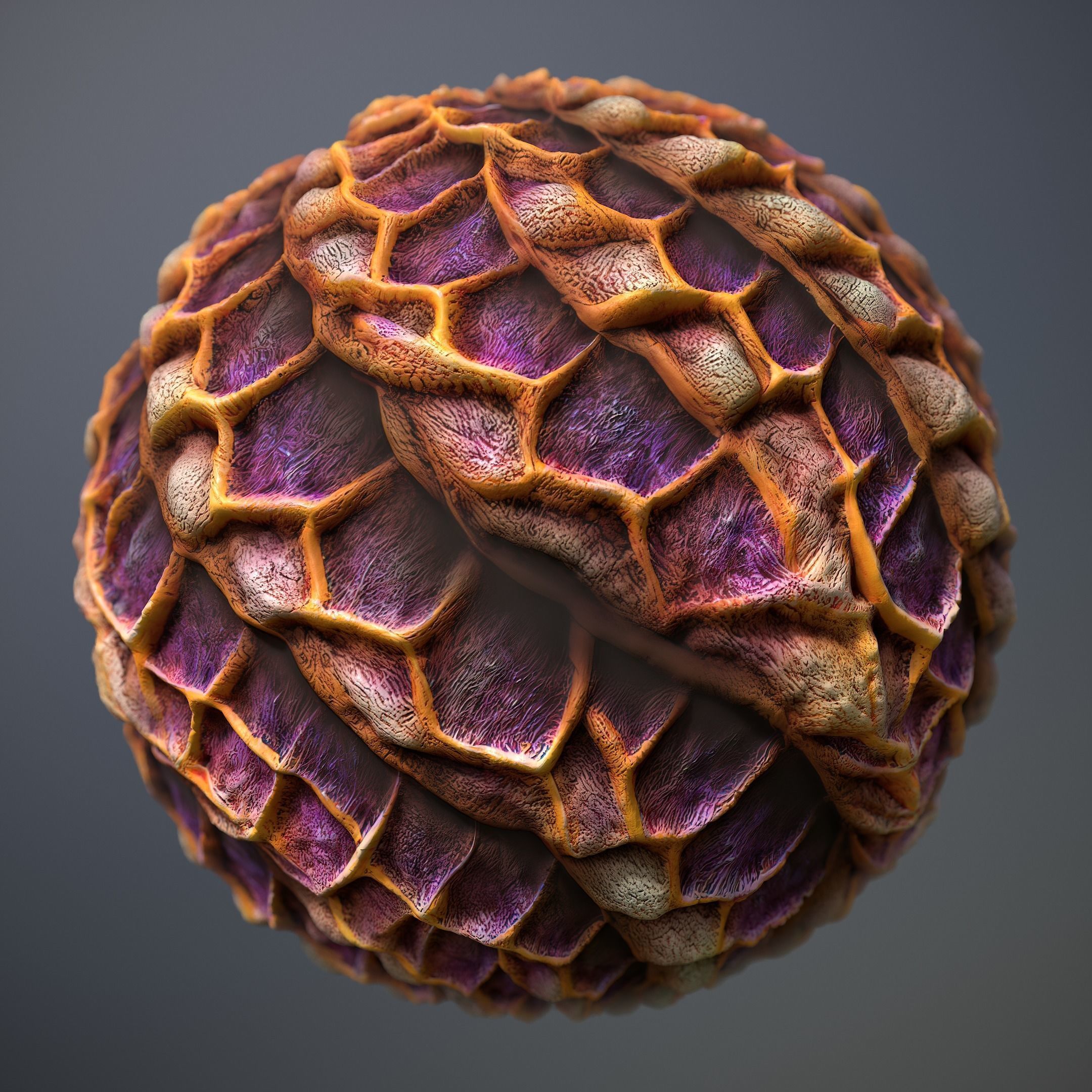 Material Skin Alien 2 Seamless PBR Texture Texture | CGTrader