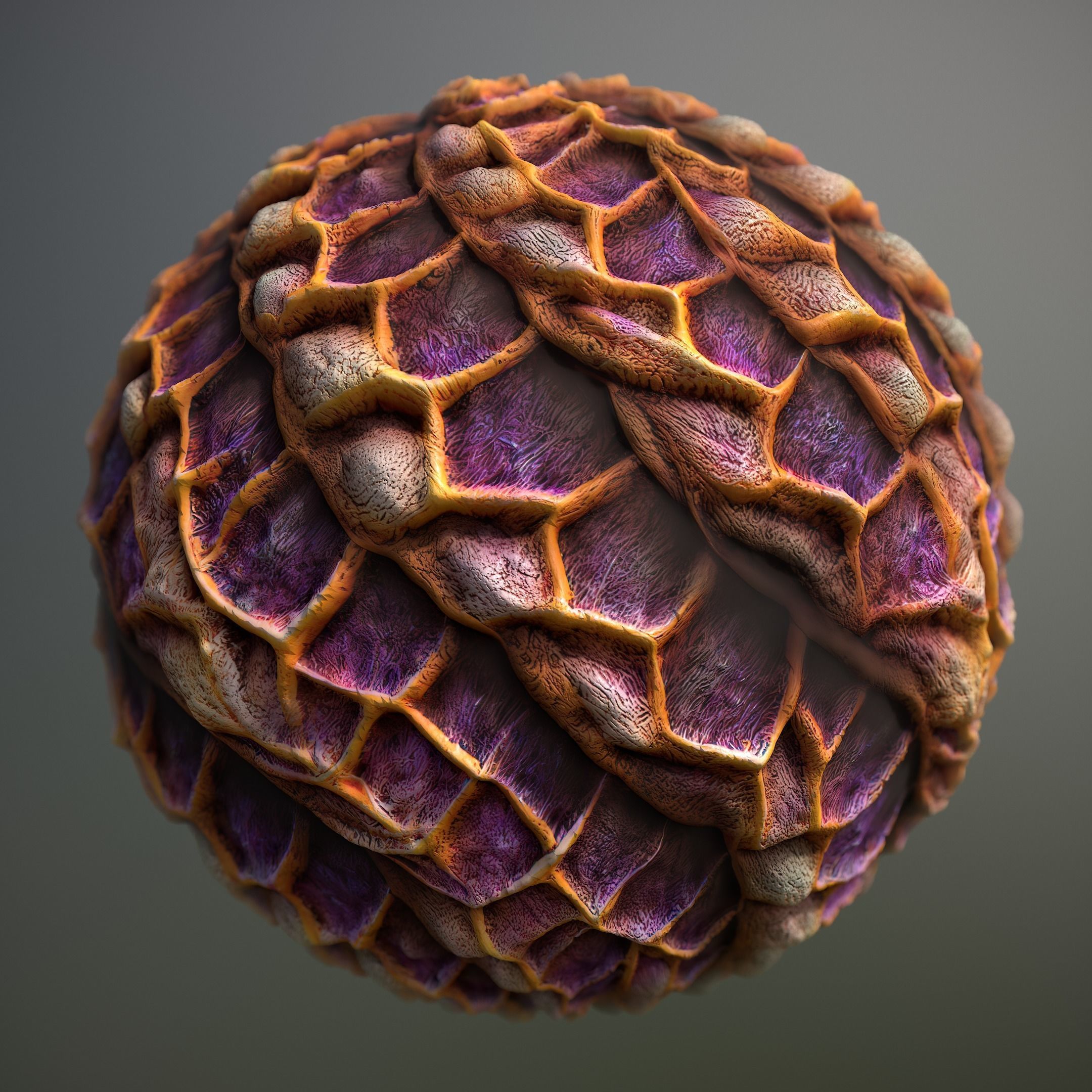 Material Skin Alien 2 Seamless PBR Texture Texture | CGTrader