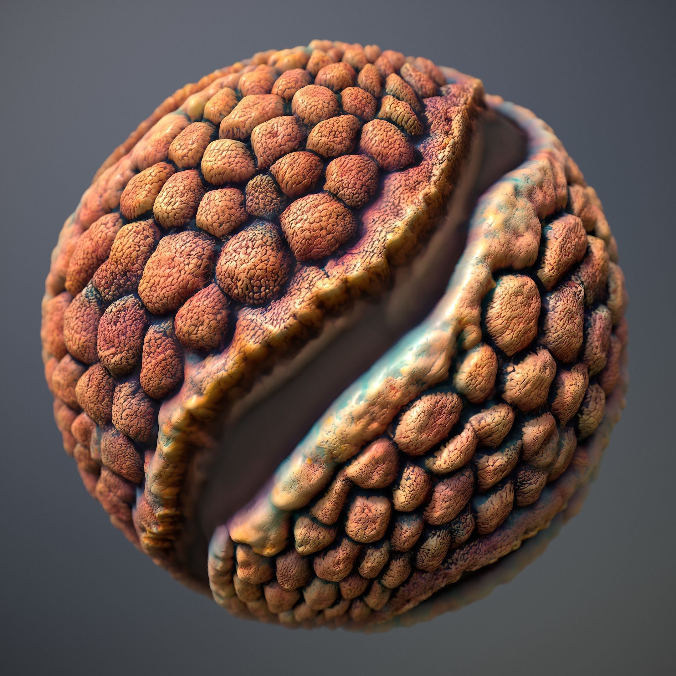 Material Skin Alien 12 Seamless PBR Texture Texture | CGTrader
