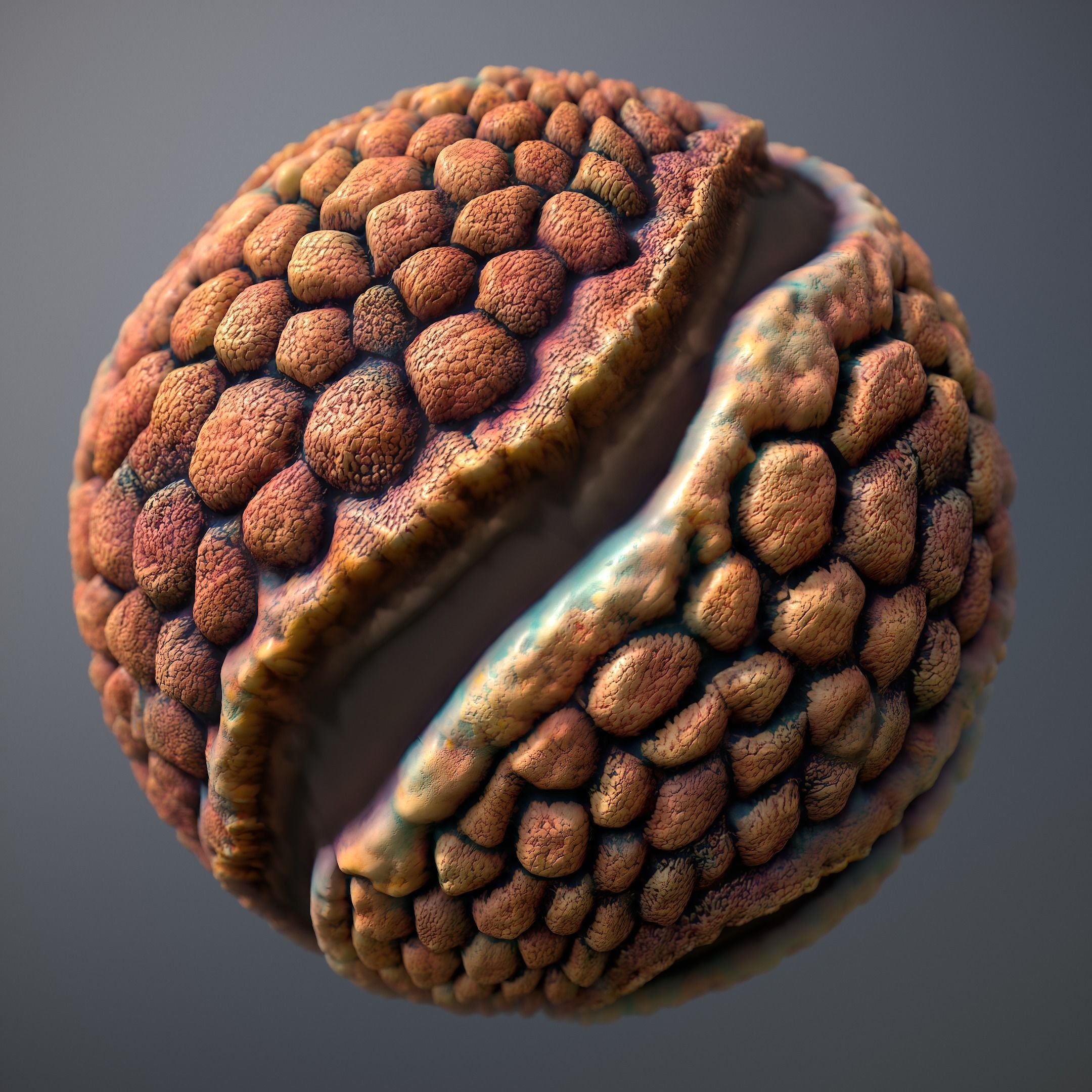 Material Skin Alien 12 Seamless PBR Texture Texture | CGTrader