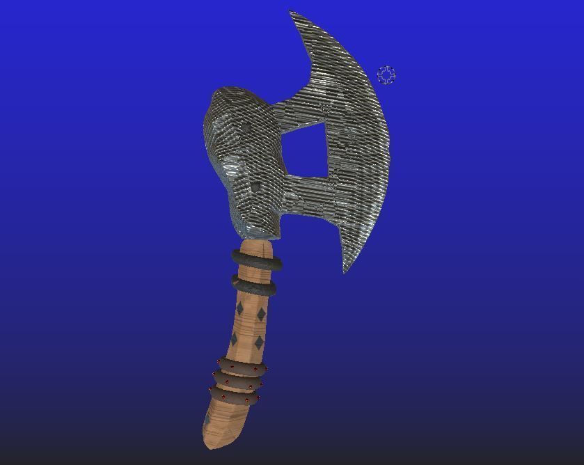 3D model Axe BLADE CUTTER VR / AR / low-poly | CGTrader