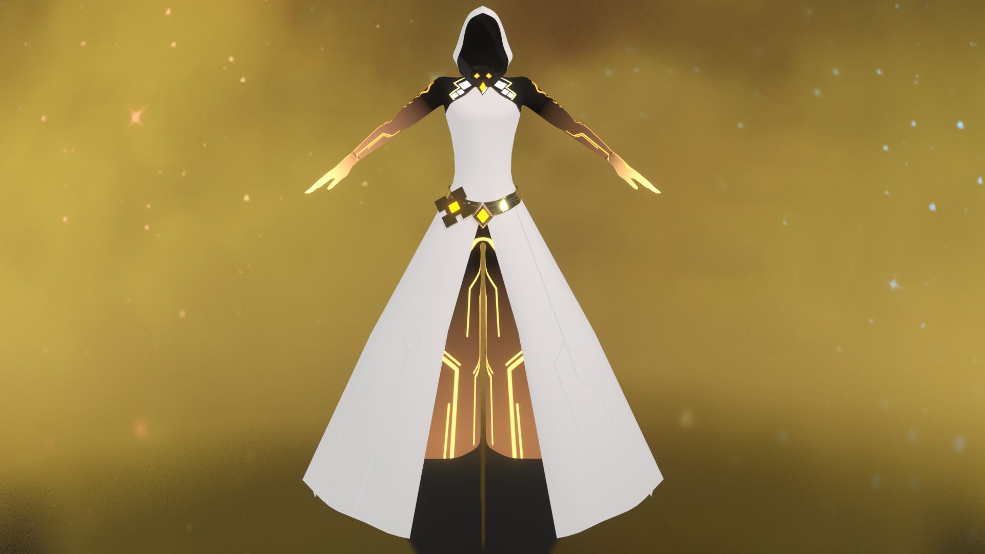 3D model Archont Outfit Skin VR / AR / low-poly | CGTrader