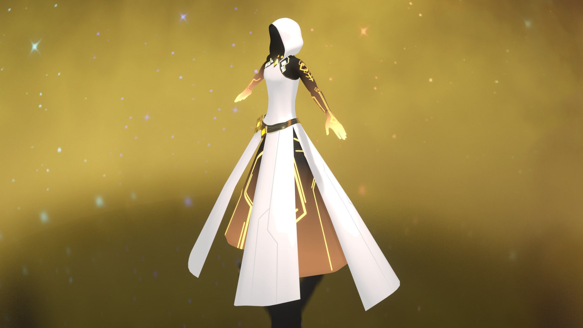 3D model Archont Outfit Skin VR / AR / low-poly | CGTrader