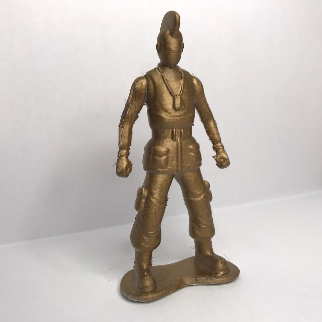 Toy Soldier - Punk 3D model 3D printable | CGTrader