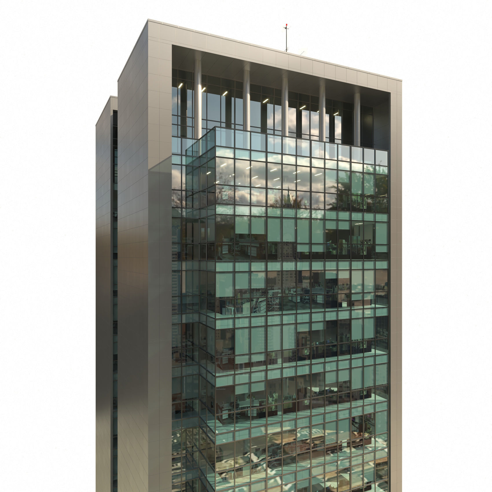 Office Building C 3D model | CGTrader