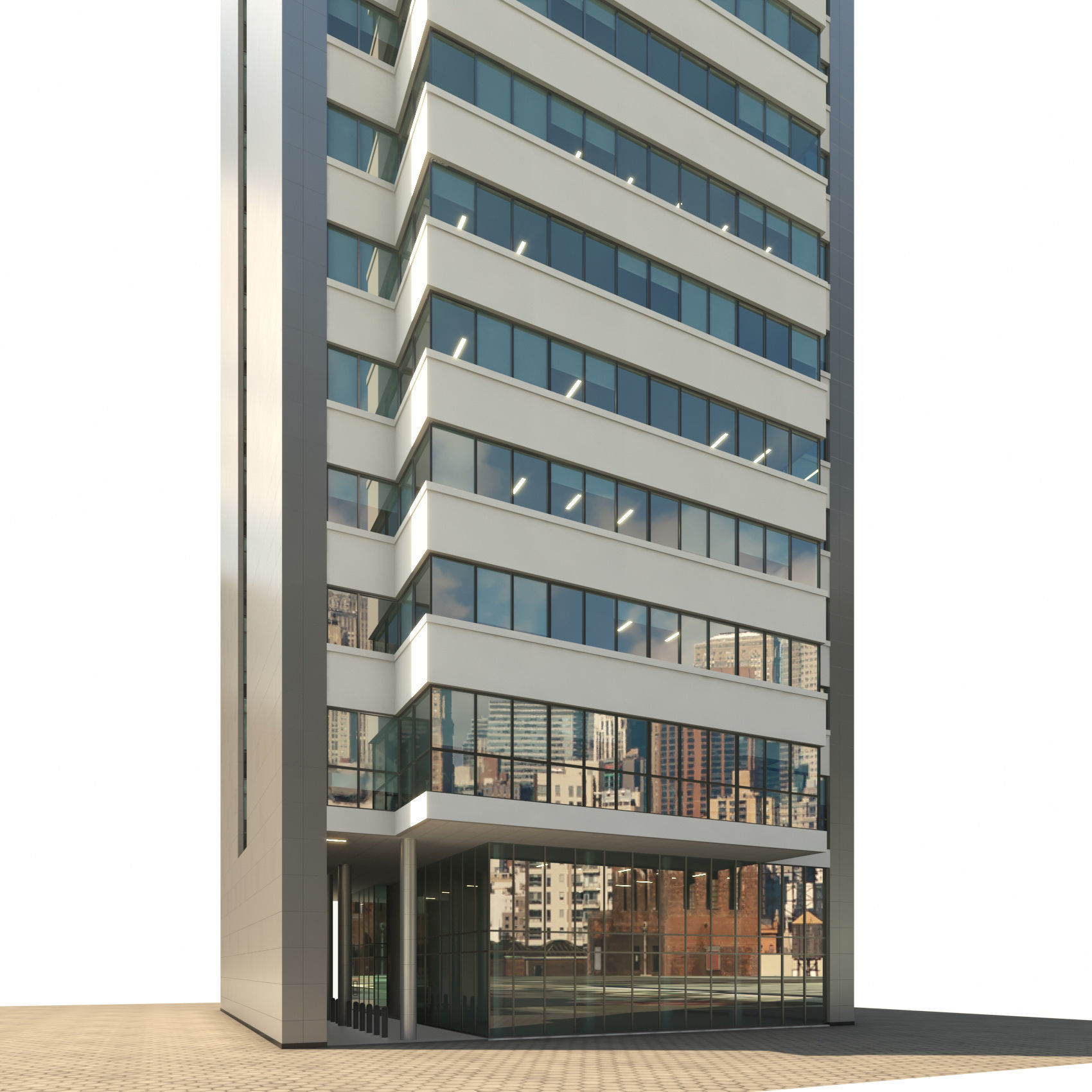 Office Building C 3D model | CGTrader