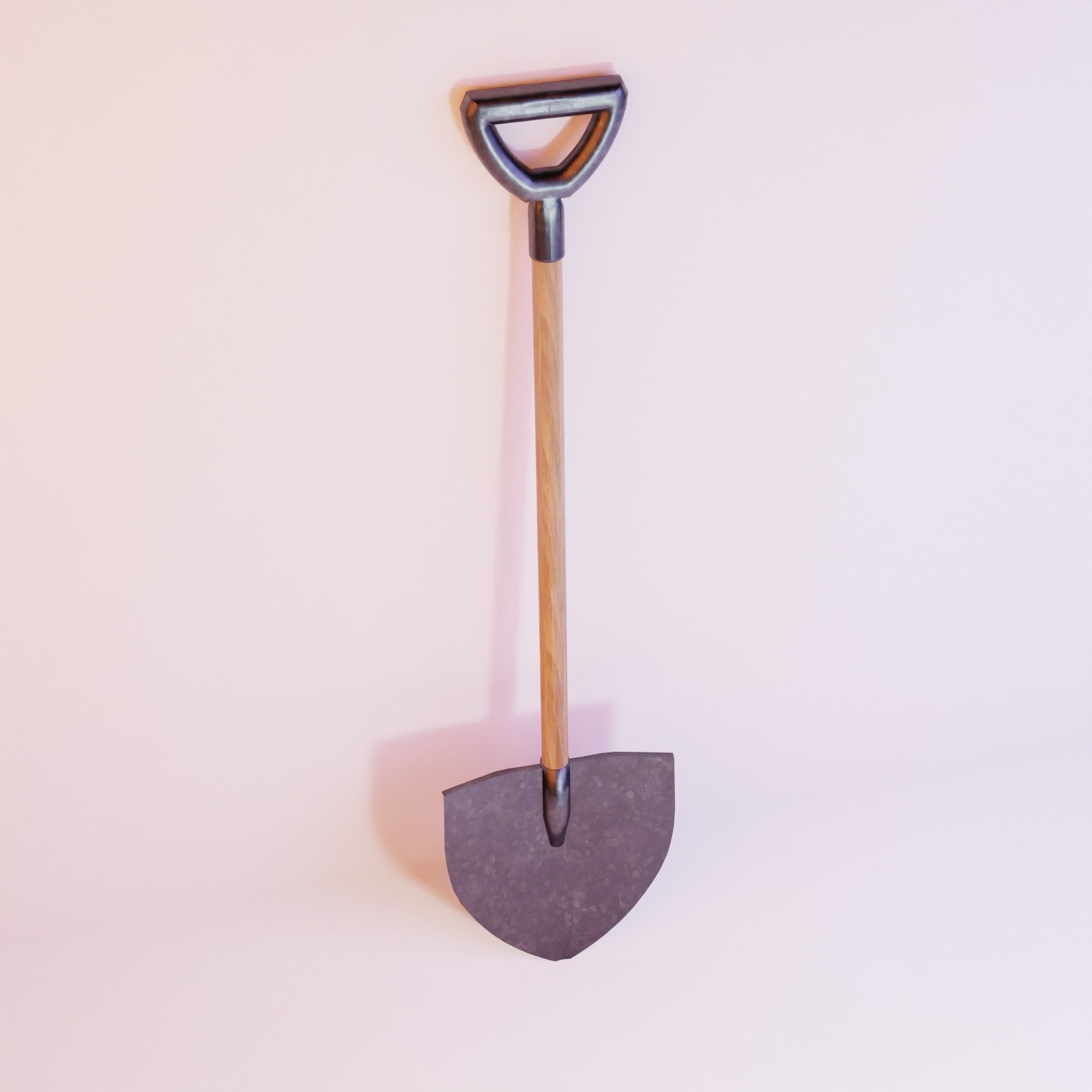 3d model Shovel for decoration free 3D model | CGTrader
