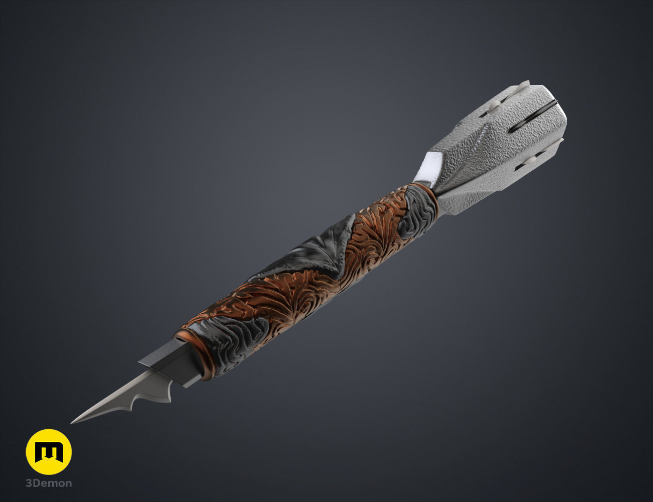 Prey - Feral Predator Spear 3D model 3D printable | CGTrader