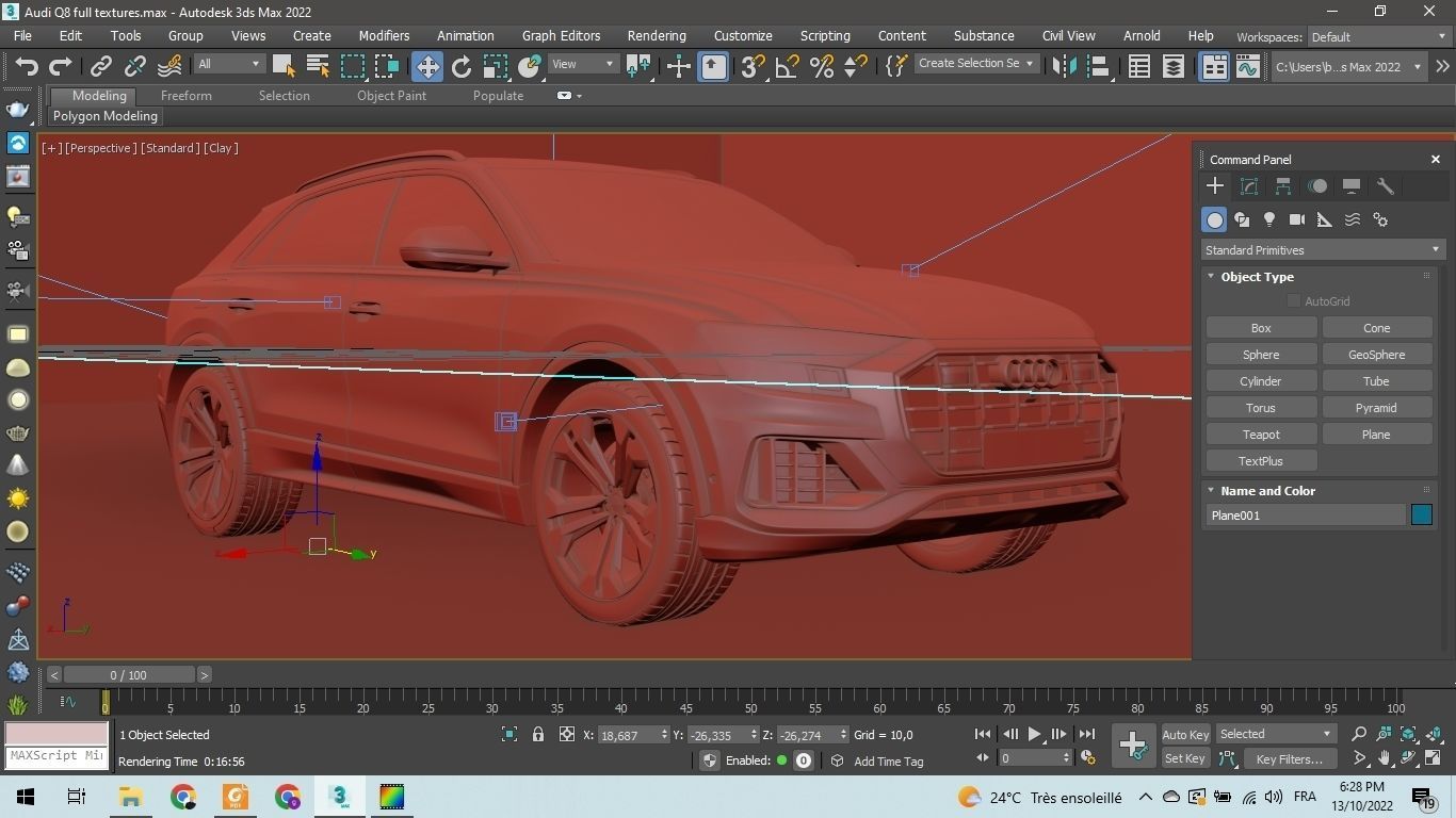 Audi Q8 full textures 3D model | CGTrader