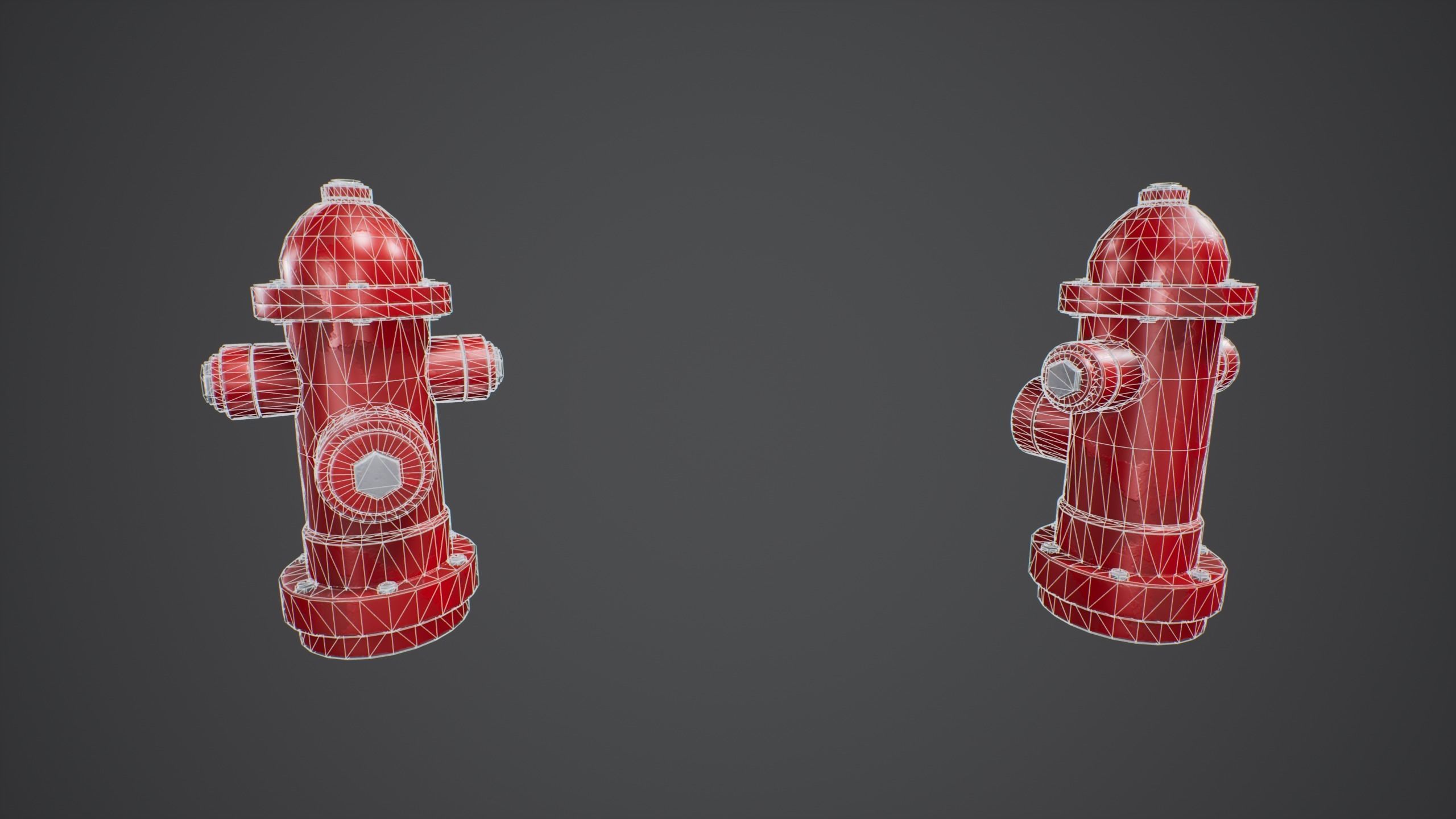 Stylized Hydrant free VR / AR / low-poly 3D model | CGTrader