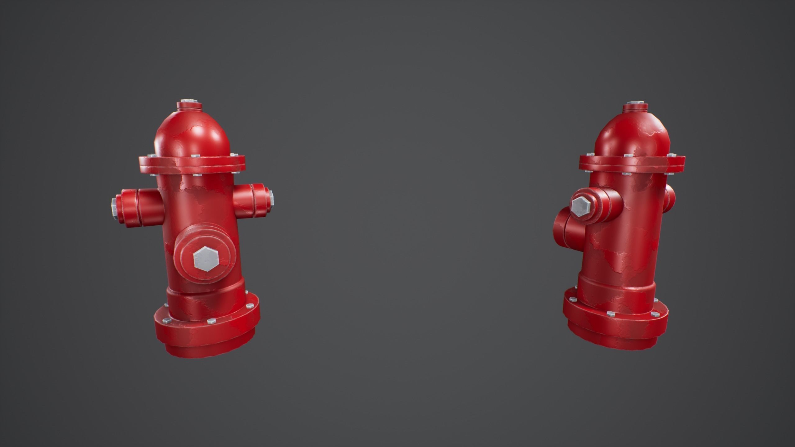 Stylized Hydrant free VR / AR / low-poly 3D model | CGTrader