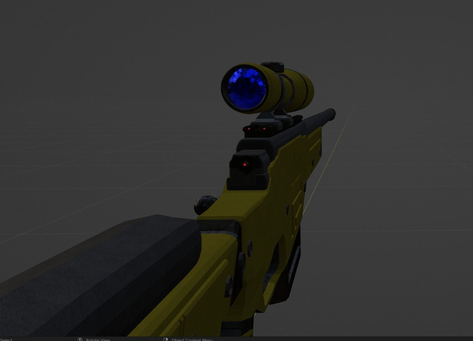 3D model AWP-AWM Lapua 338 ARMA 2 DAYZ INSPIRED VR / AR / low-poly ...