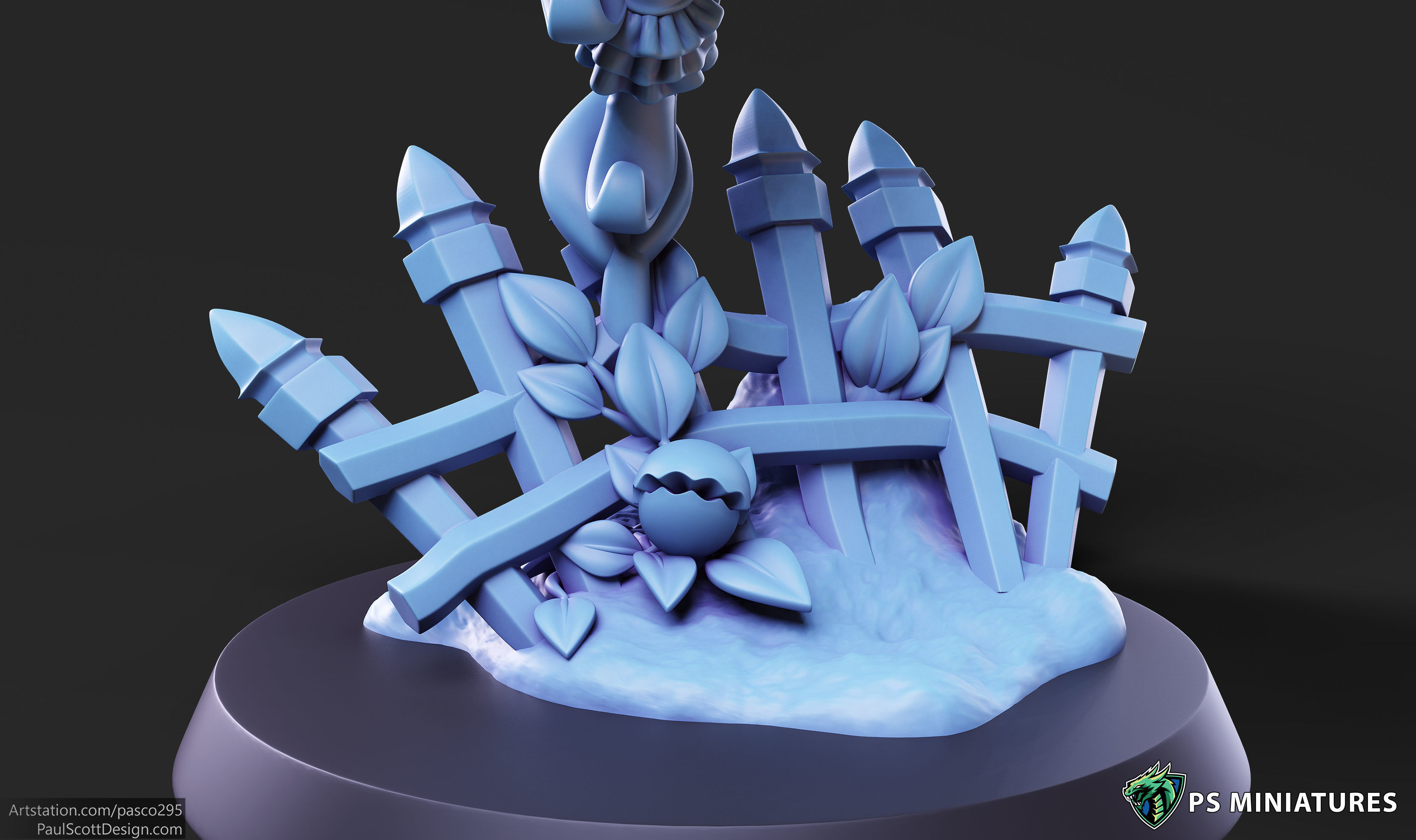 Witch Elf Pose 1 3D model 3D printable | CGTrader