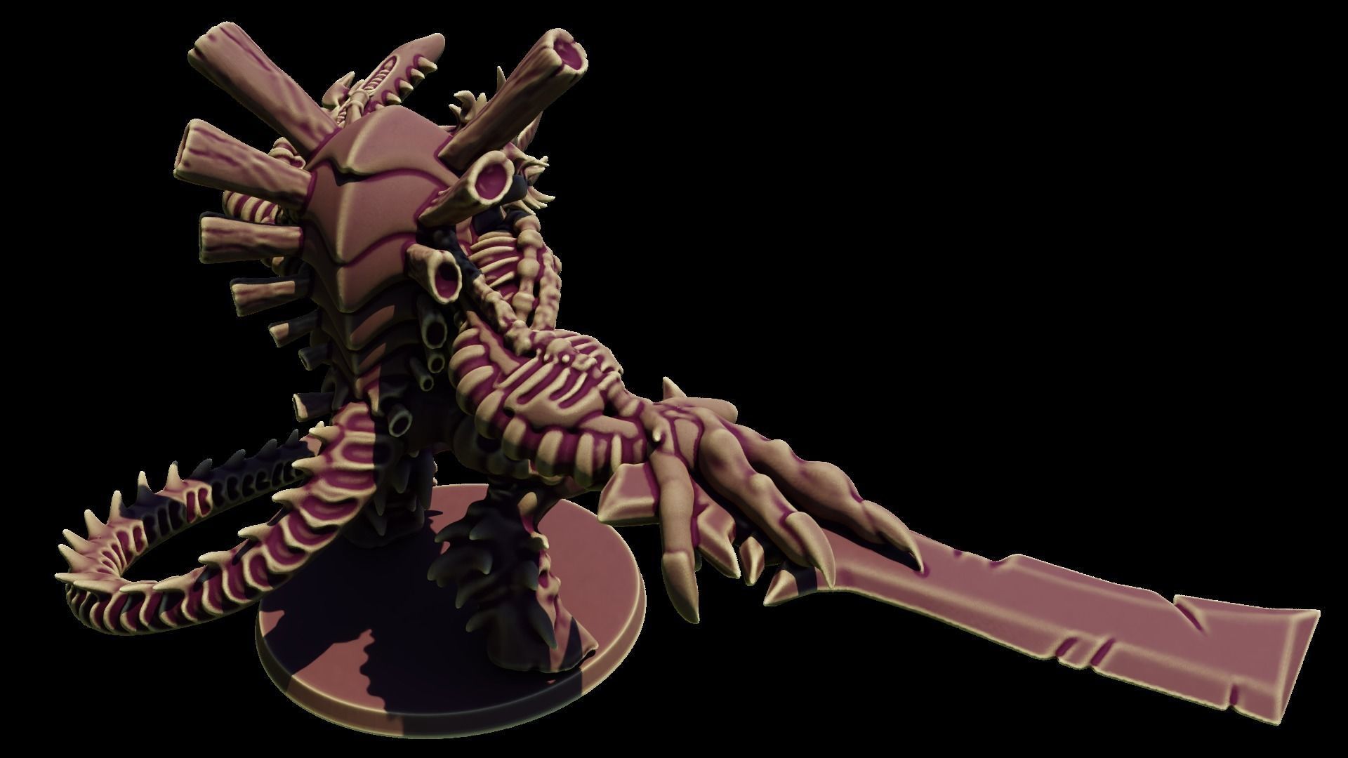 Space Demon 3D print model 3D model 3D printable | CGTrader