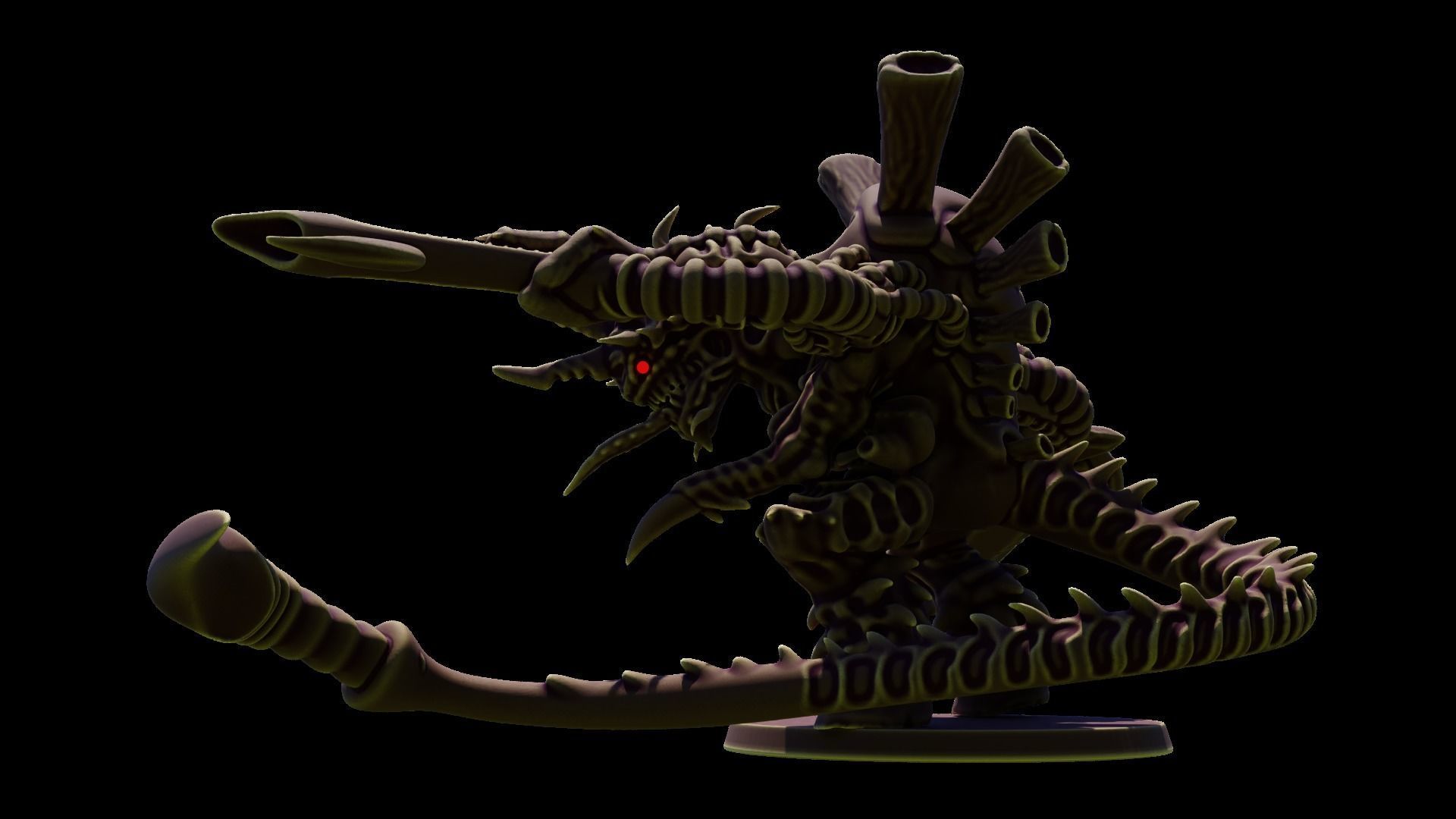 Space Demon 3D print model 3D model 3D printable | CGTrader