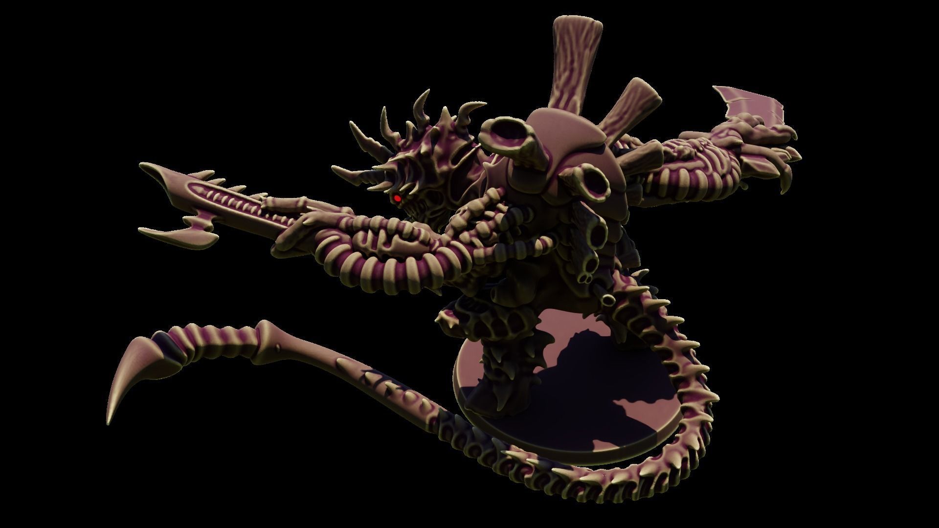 Space Demon 3D print model 3D model 3D printable | CGTrader