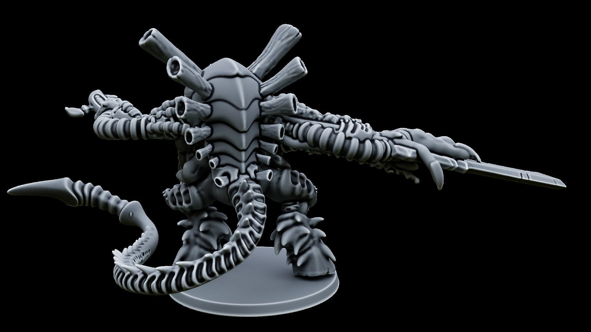Space Demon 3D print model 3D model 3D printable | CGTrader