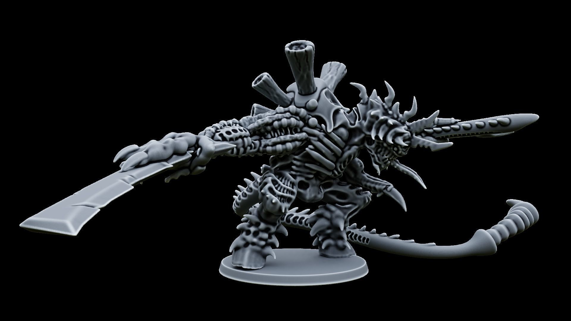 Space Demon 3D print model 3D model 3D printable | CGTrader