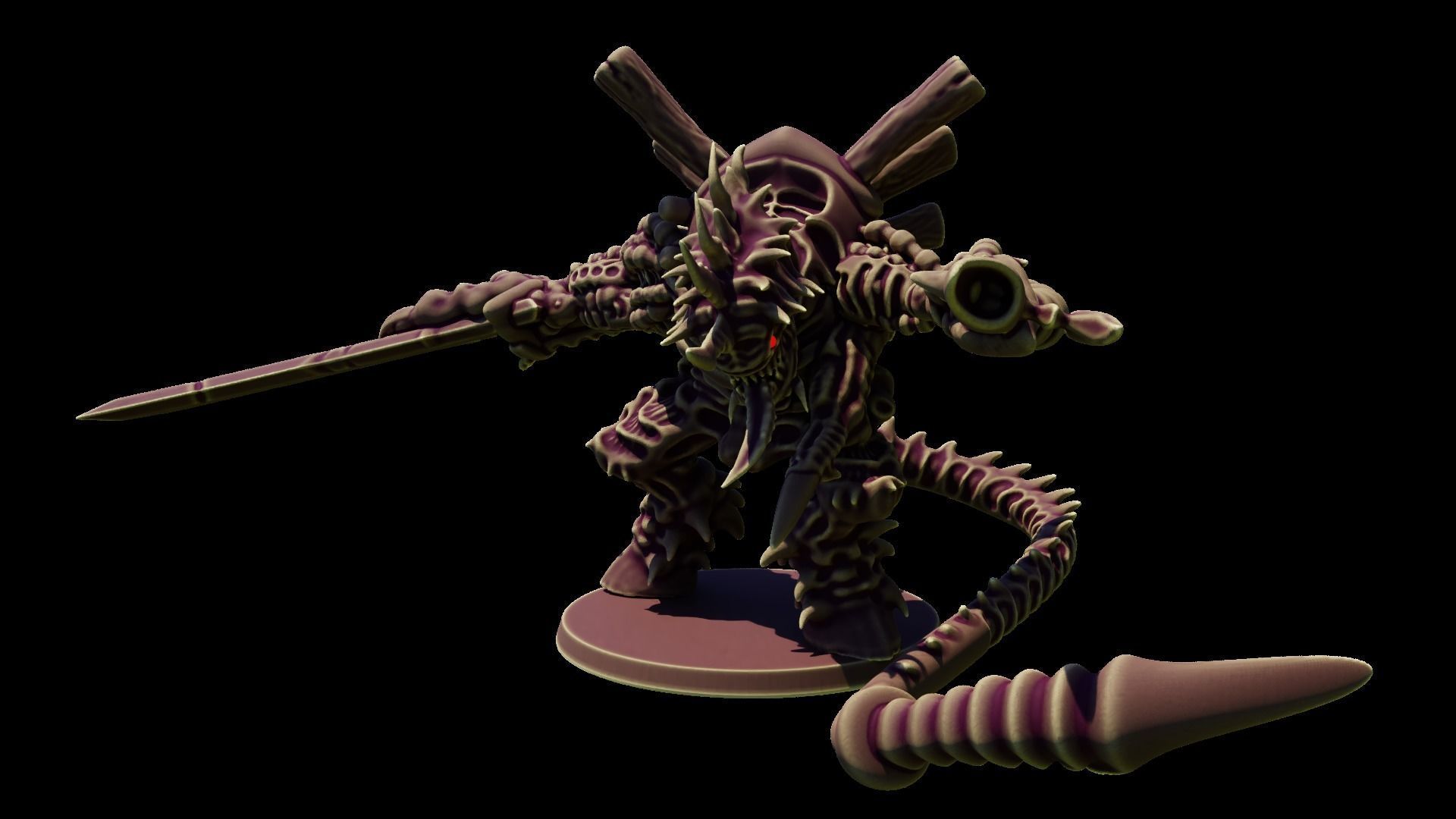 Space Demon 3D print model 3D model 3D printable | CGTrader