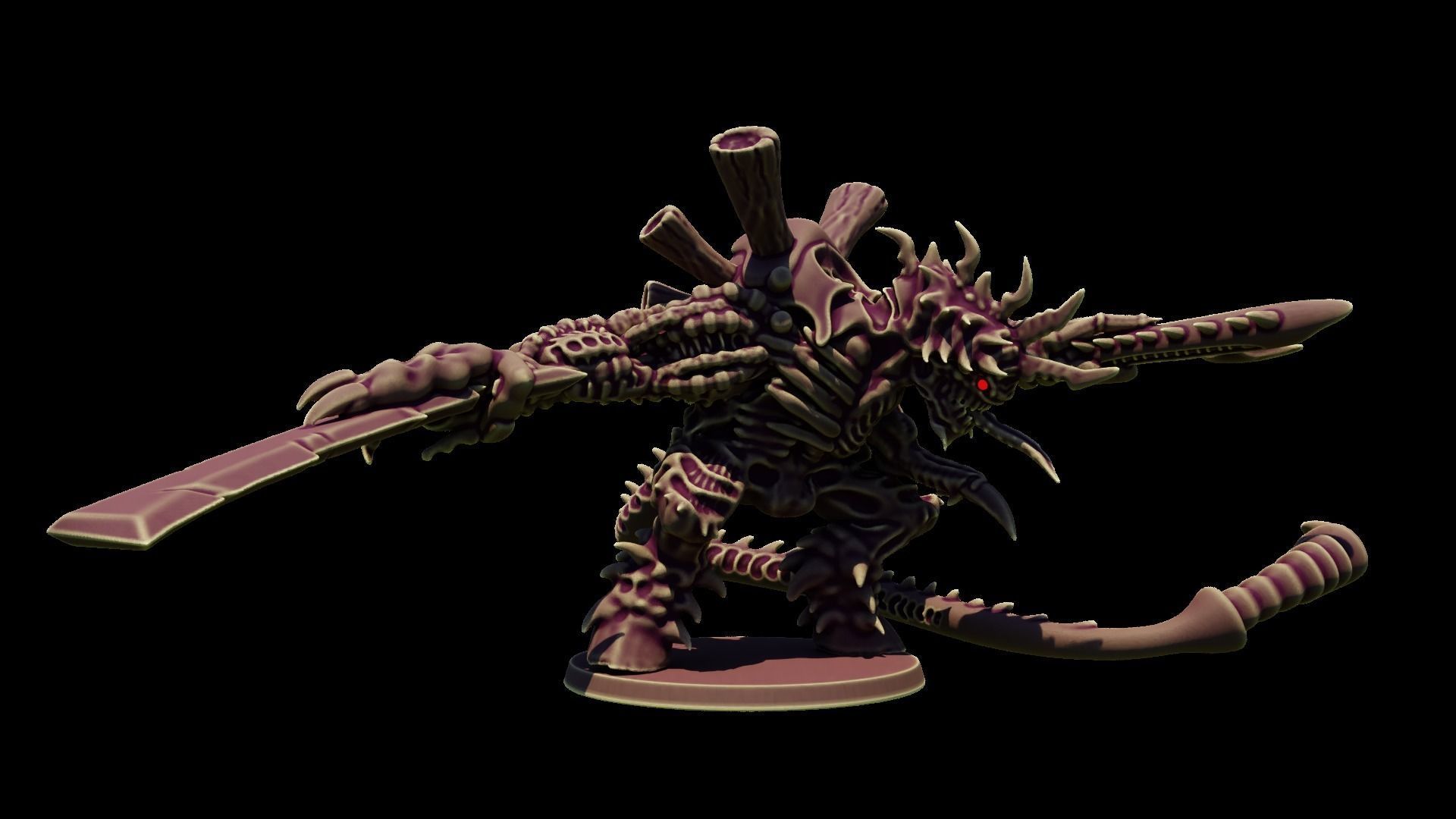 Space Demon 3D print model 3D model 3D printable | CGTrader