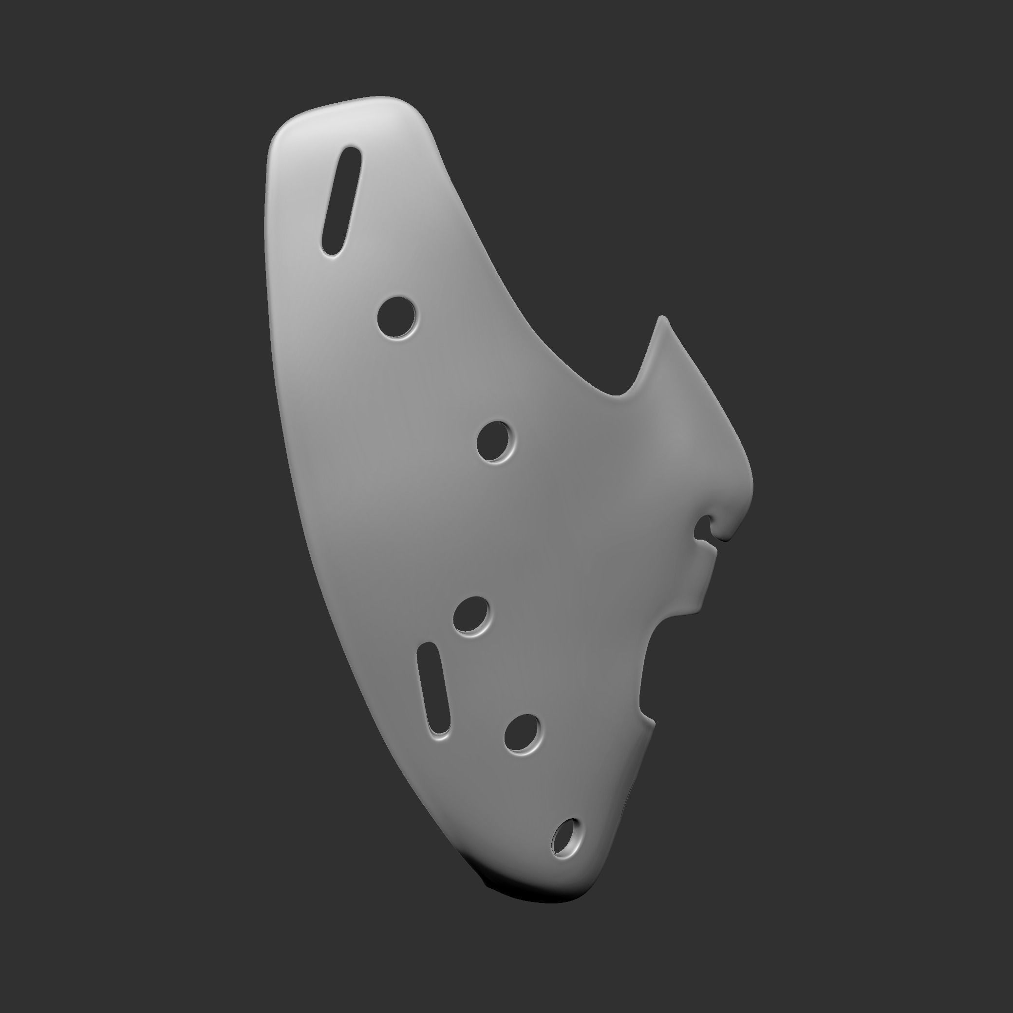 Hannibal Lecter Mask 3D model 3D printable | CGTrader