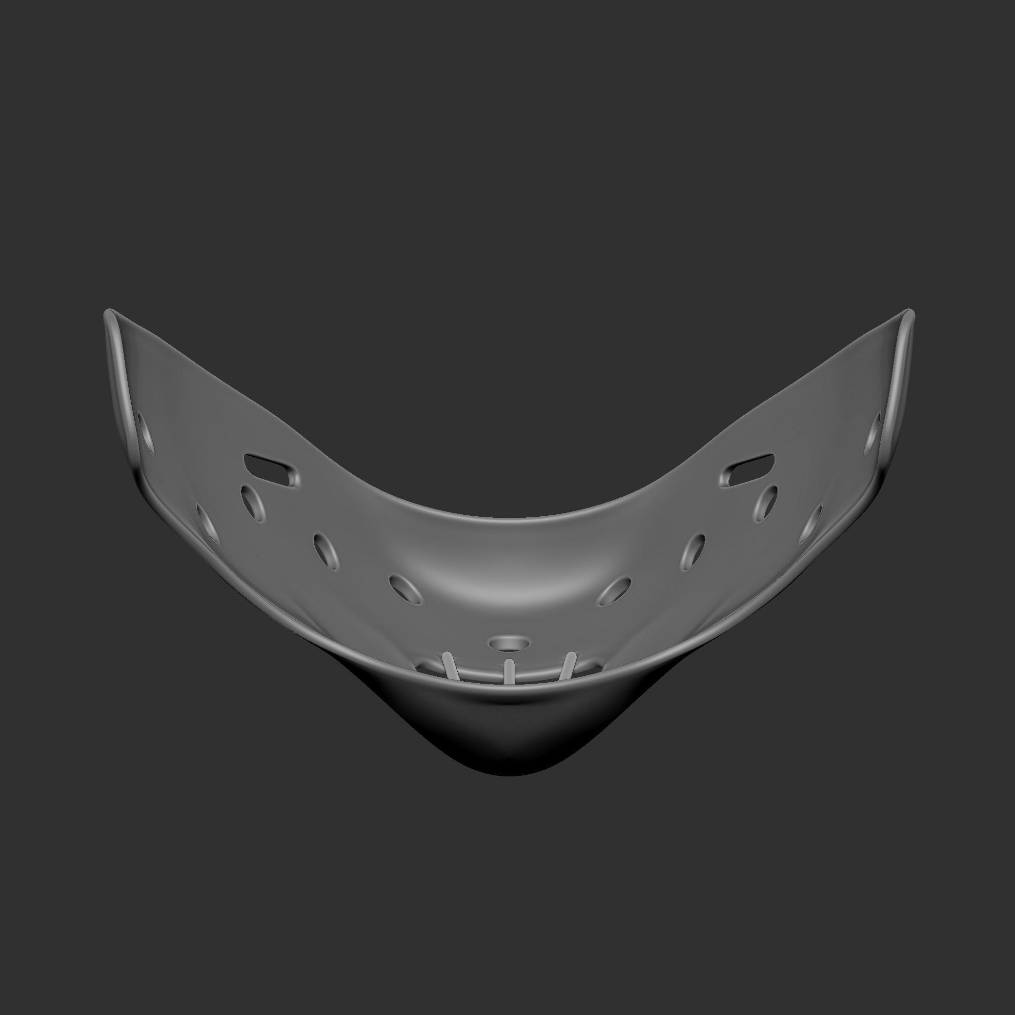 Hannibal Lecter Mask 3D model 3D printable | CGTrader