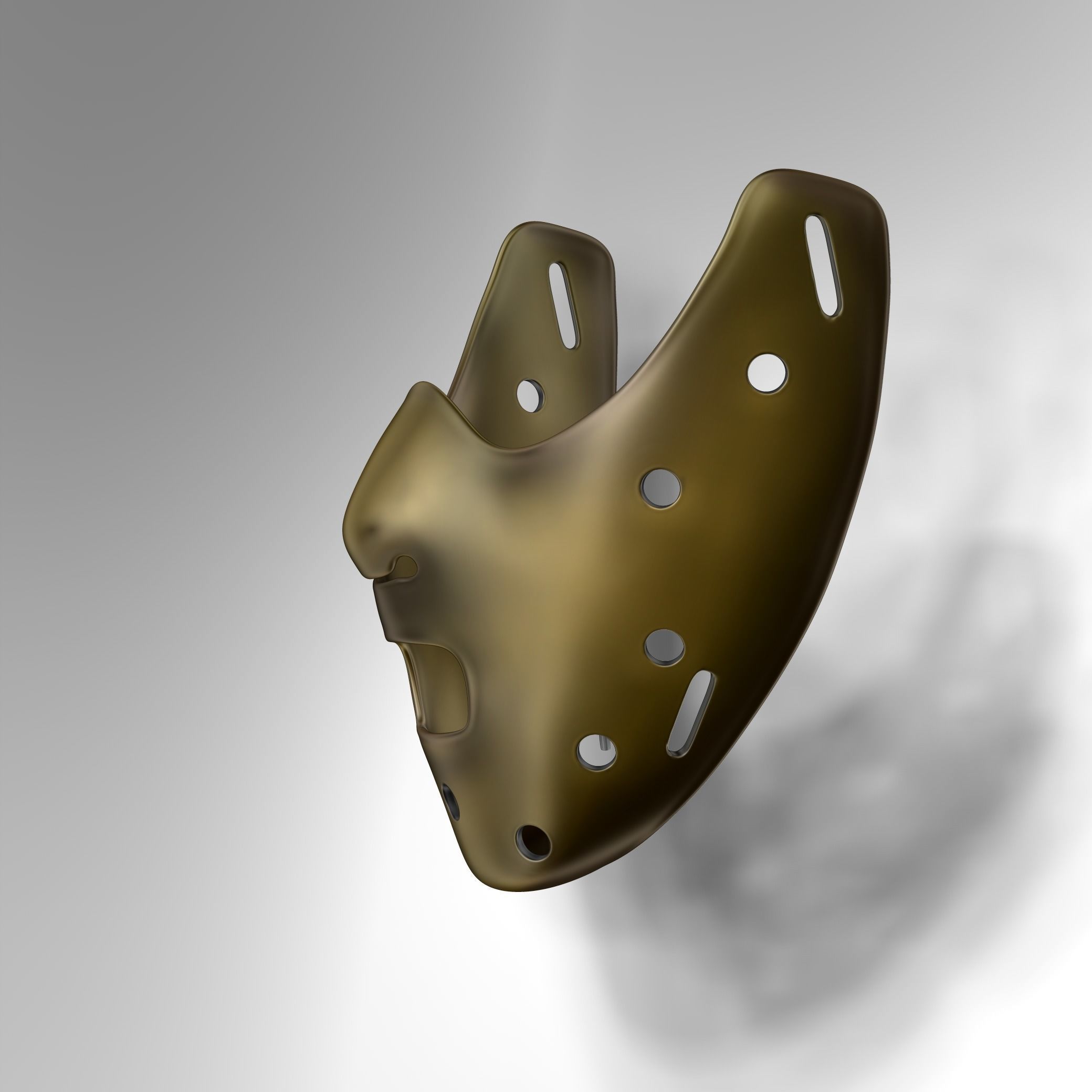 Hannibal Lecter Mask 3D model 3D printable | CGTrader