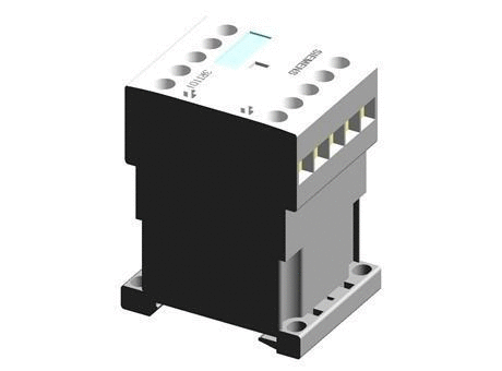 1 NC interface contactor,7A 24Vdc coil free 3D model | CGTrader