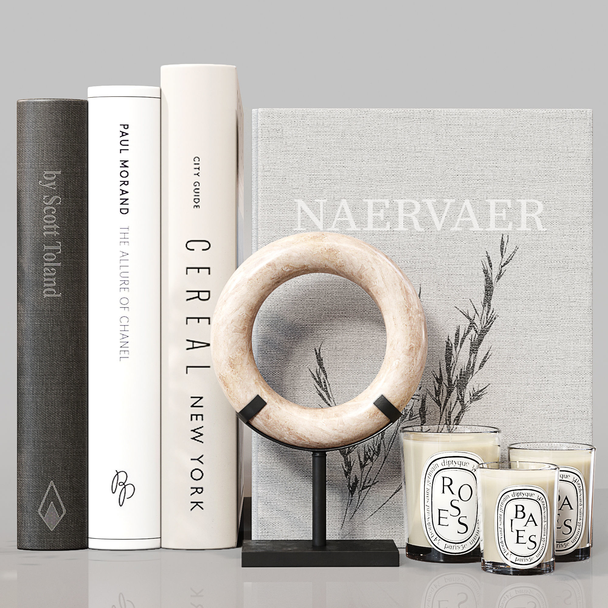 Decorative Set 090 3D model | CGTrader